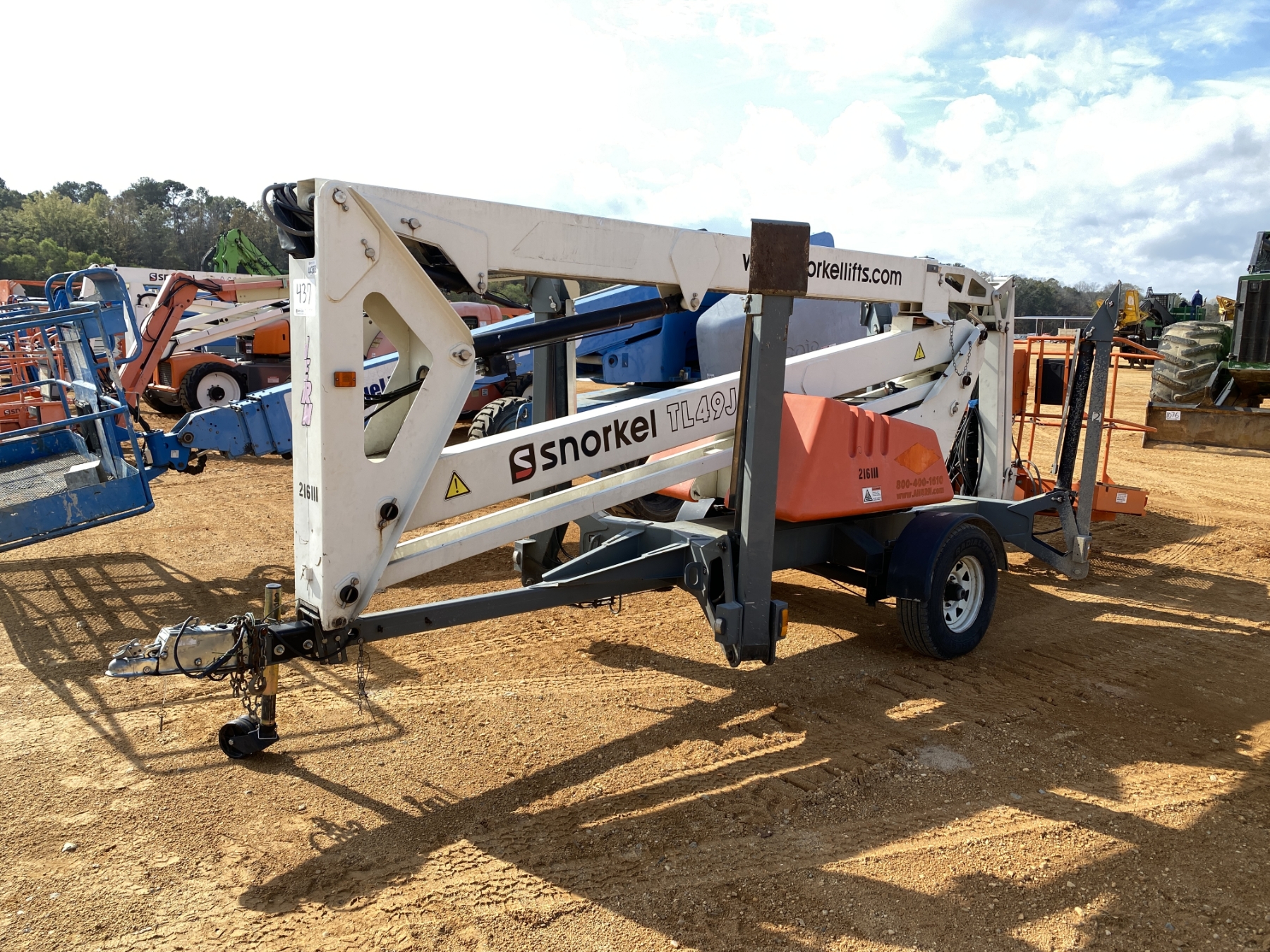 2018 SNORKLE TL49J Manlift - J.M. Wood Auction Company, Inc.