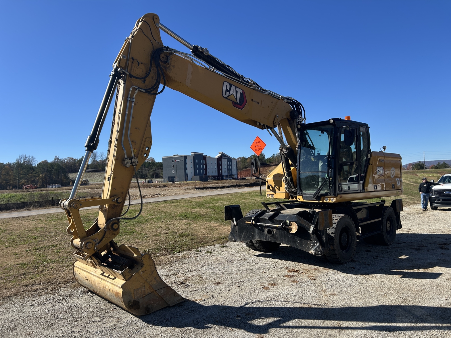 2022 CAT M320 Excavator - Wheel - J.M. Wood Auction Company, Inc.