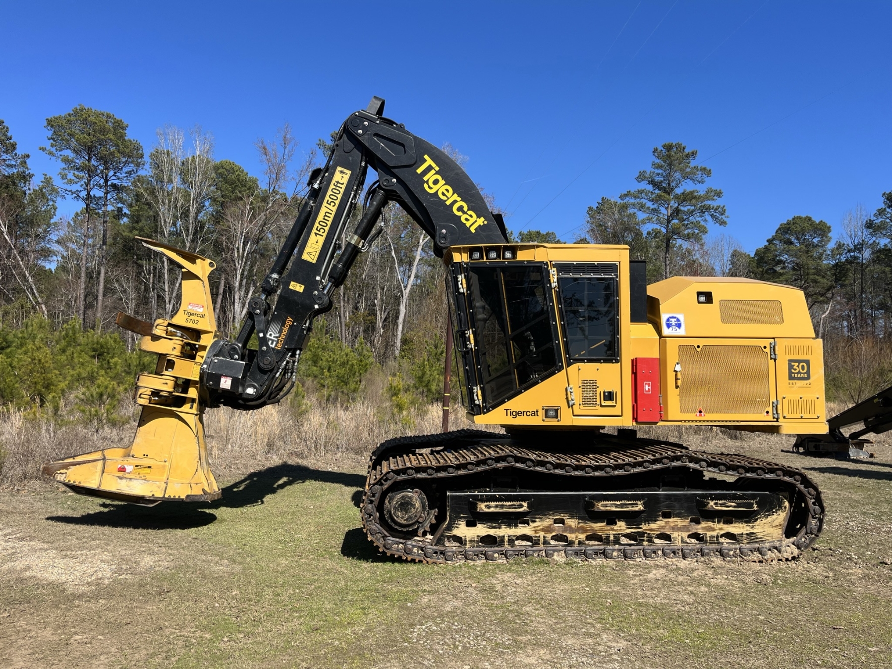 2022 TIGERCAT 855E TRACK Feller Buncher - J.M. Wood Auction Company, Inc.