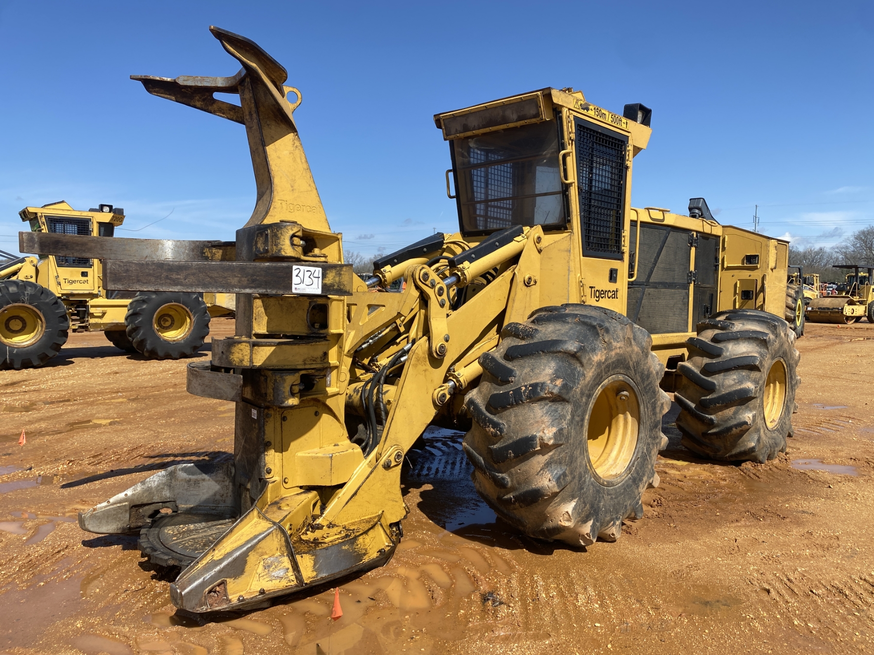 2015 TIGERCAT 724G Feller Buncher - J.M. Wood Auction Company, Inc.