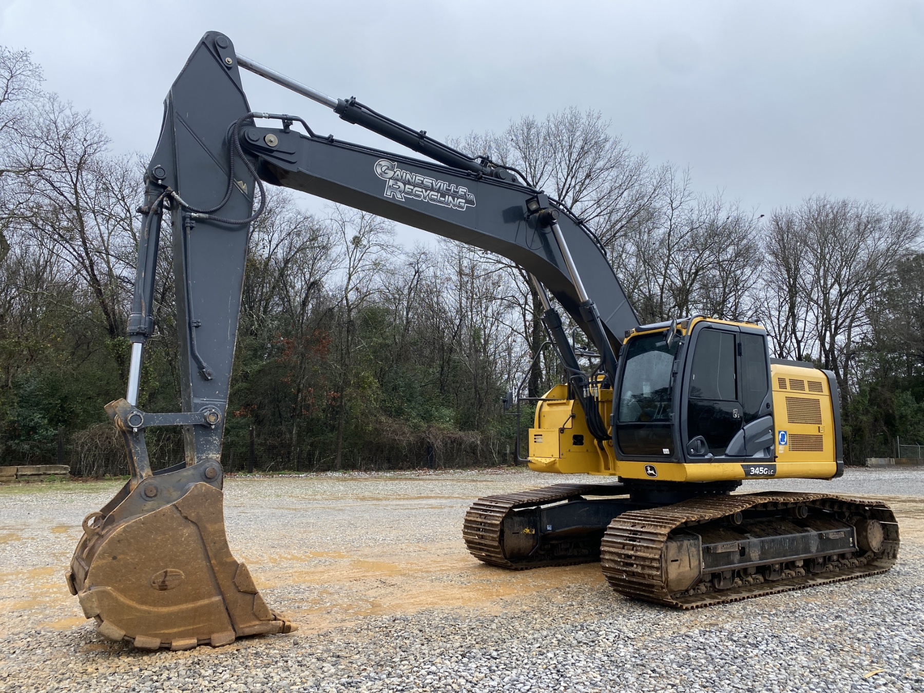 2021 JOHN DEERE 345G LC Excavator - J.M. Wood Auction Company, Inc.