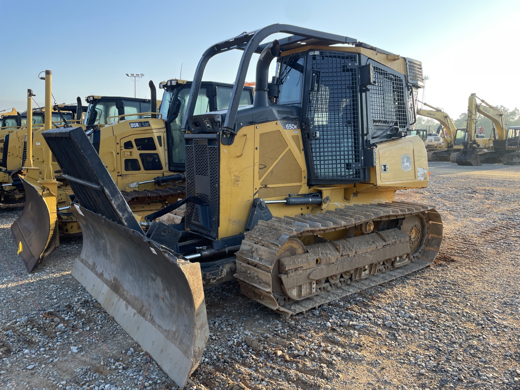 2019 JOHN DEERE 650K LGP Dozer / Crawler Tractor - J.M. Wood Auction ...