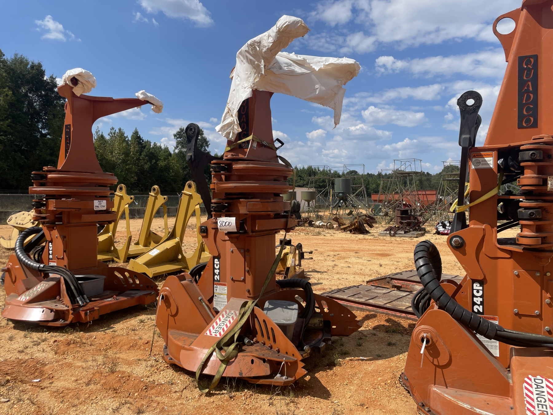 2019 QUADCO 24CP CENTER-POST SAW HEAD - J.M. Wood Auction Company, Inc.