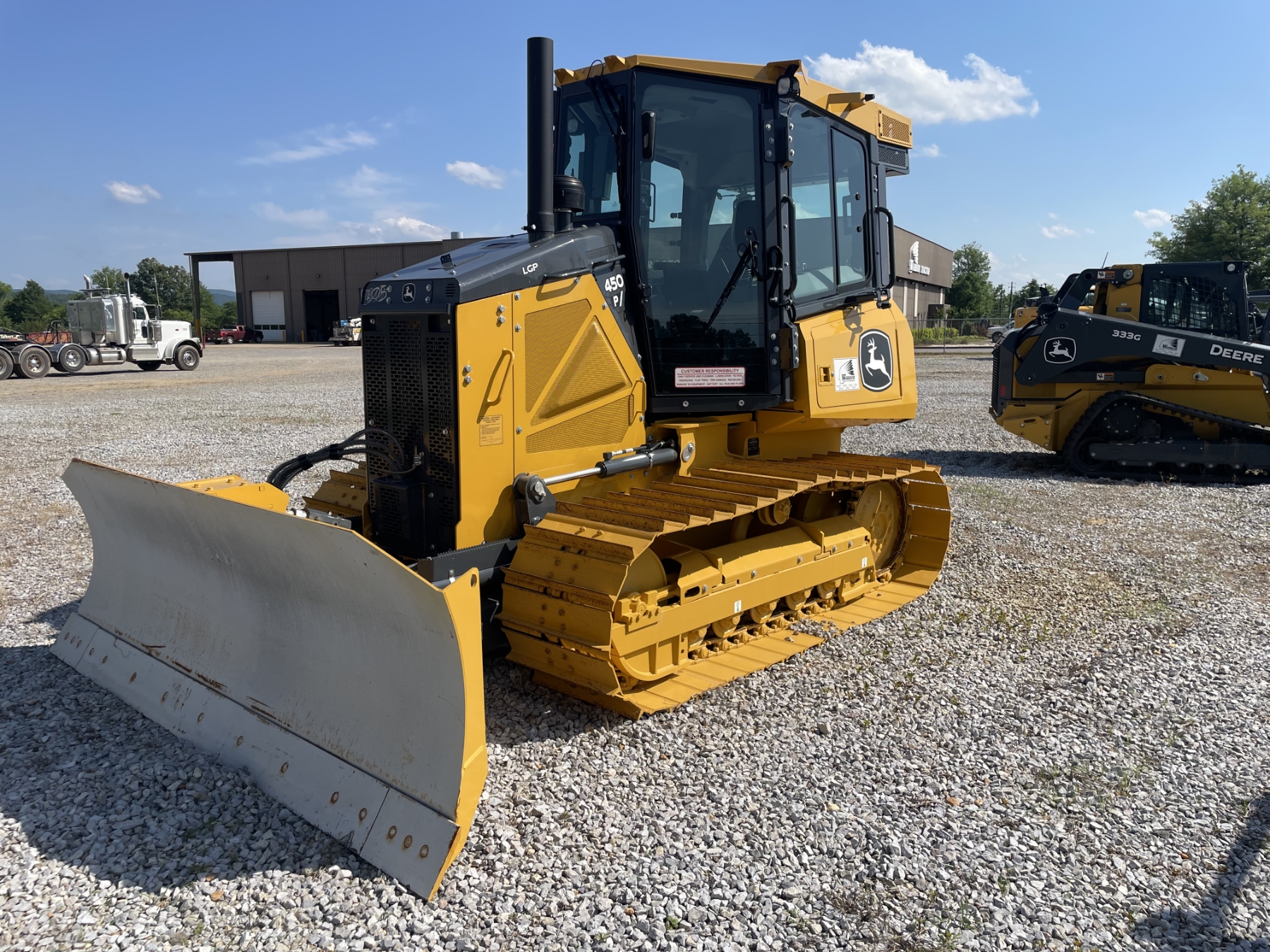 2023 JOHN DEERE 450P LGP Dozer / Crawler Tractor - J.M. Wood Auction ...