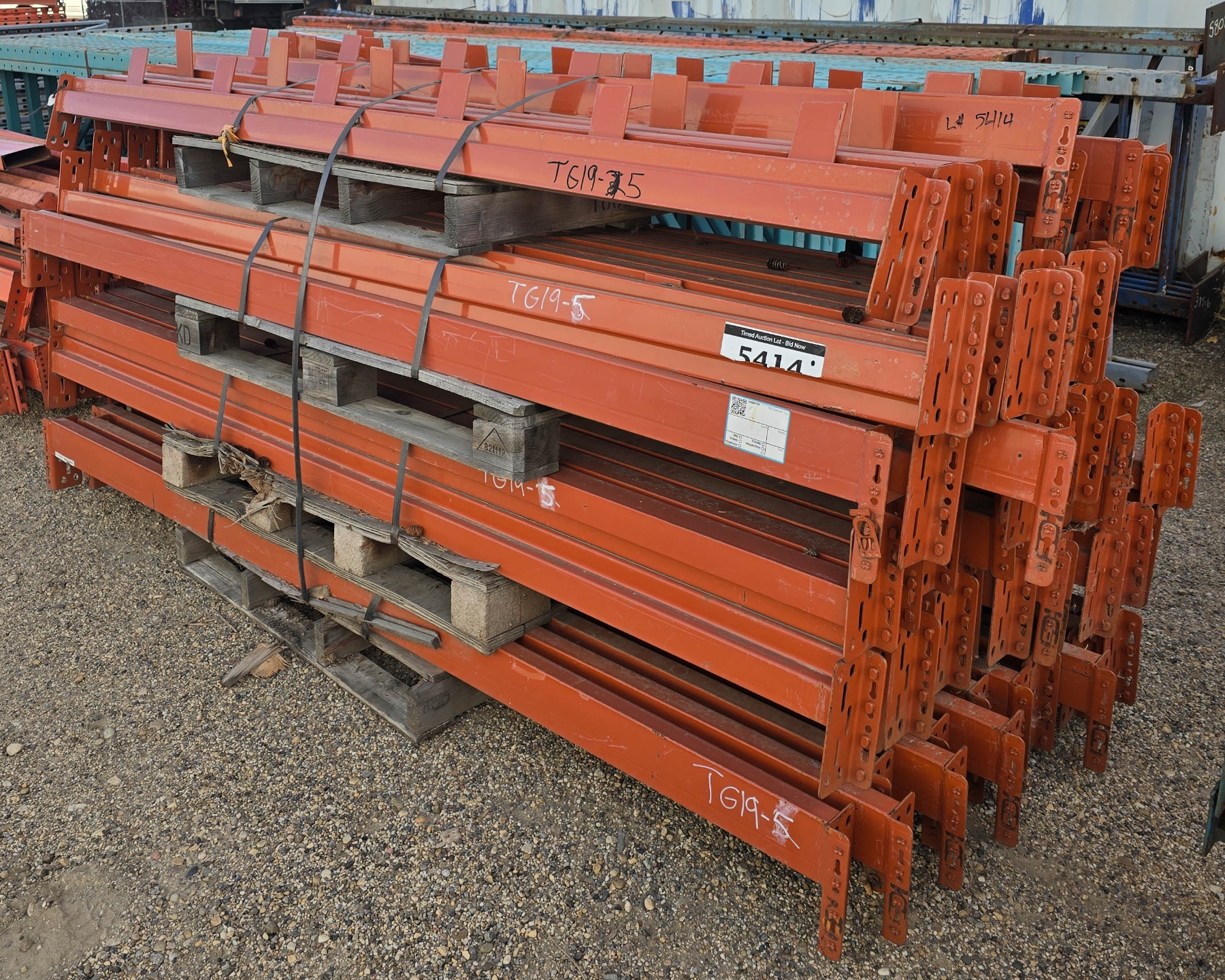 65+ 8FT PALLET RACKING STEP BEAMS