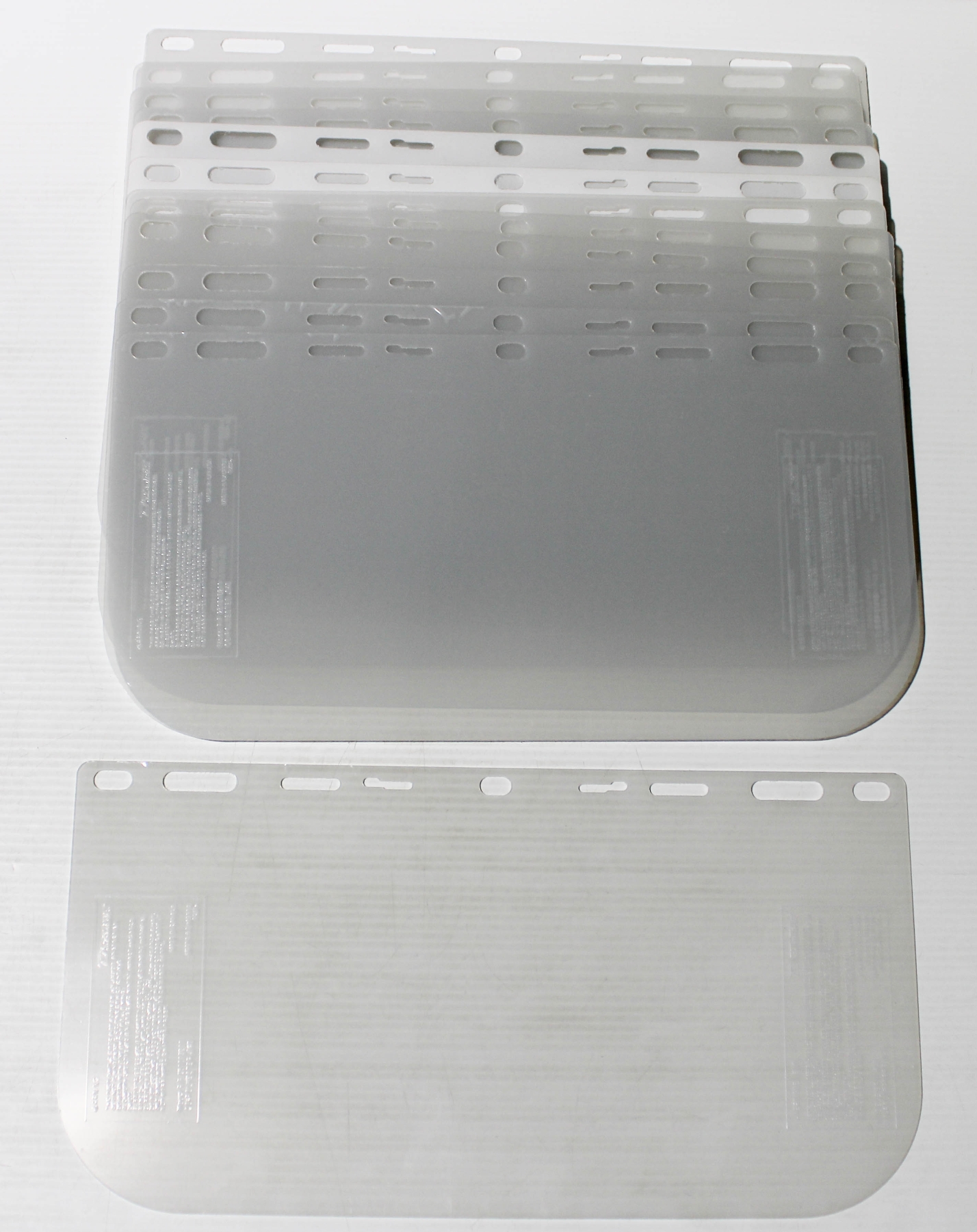 12 NEW DYNAMIC PIP 251015211 CLEAR FACE SHIELD VISOR