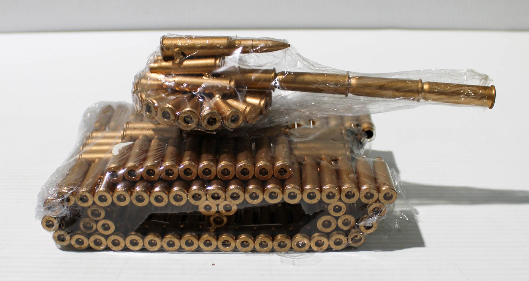 NEW REPLICA BULLET TRENCH ART - TANK