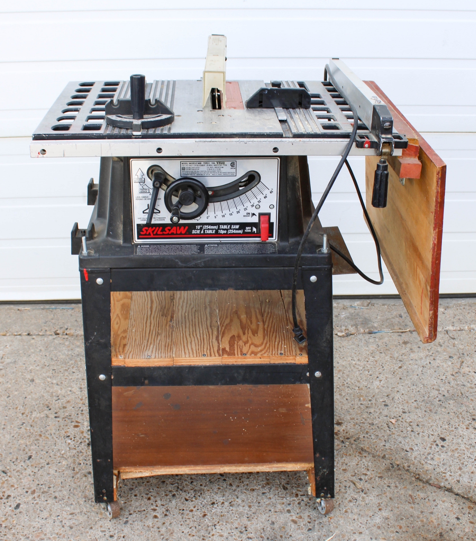 SKILSAW 10" TABLE SAW MODEL 3400