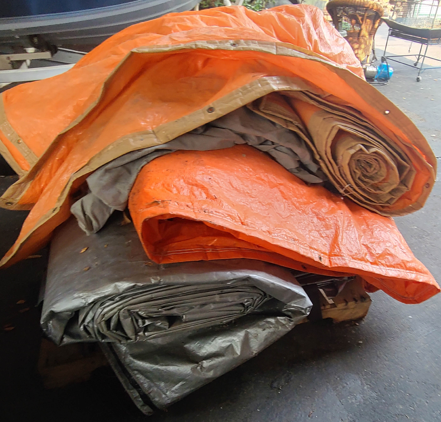 LRG PALLET USED TARPS