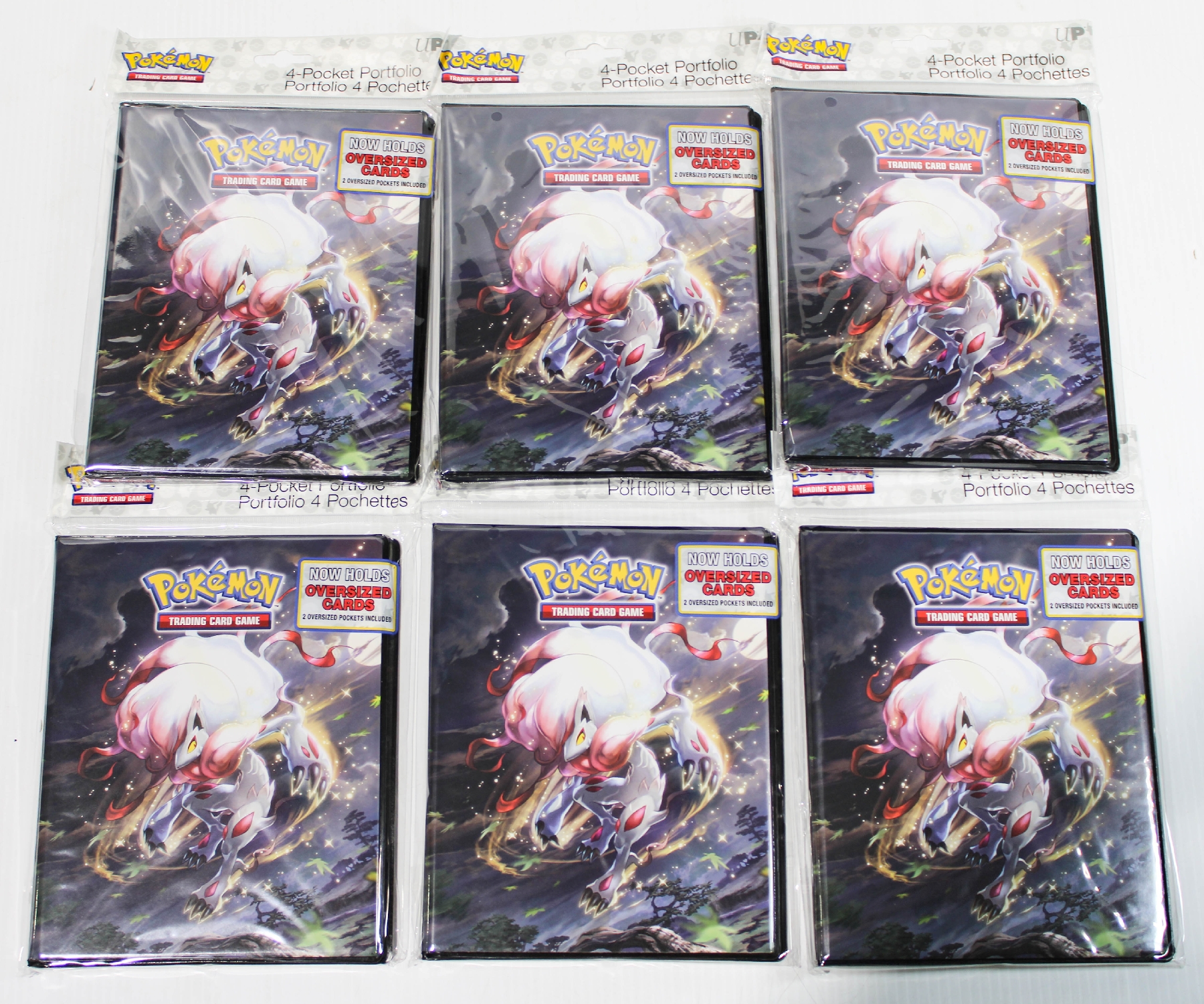 6 PKS NEW POKEMON TRADING CARD HOLDERS