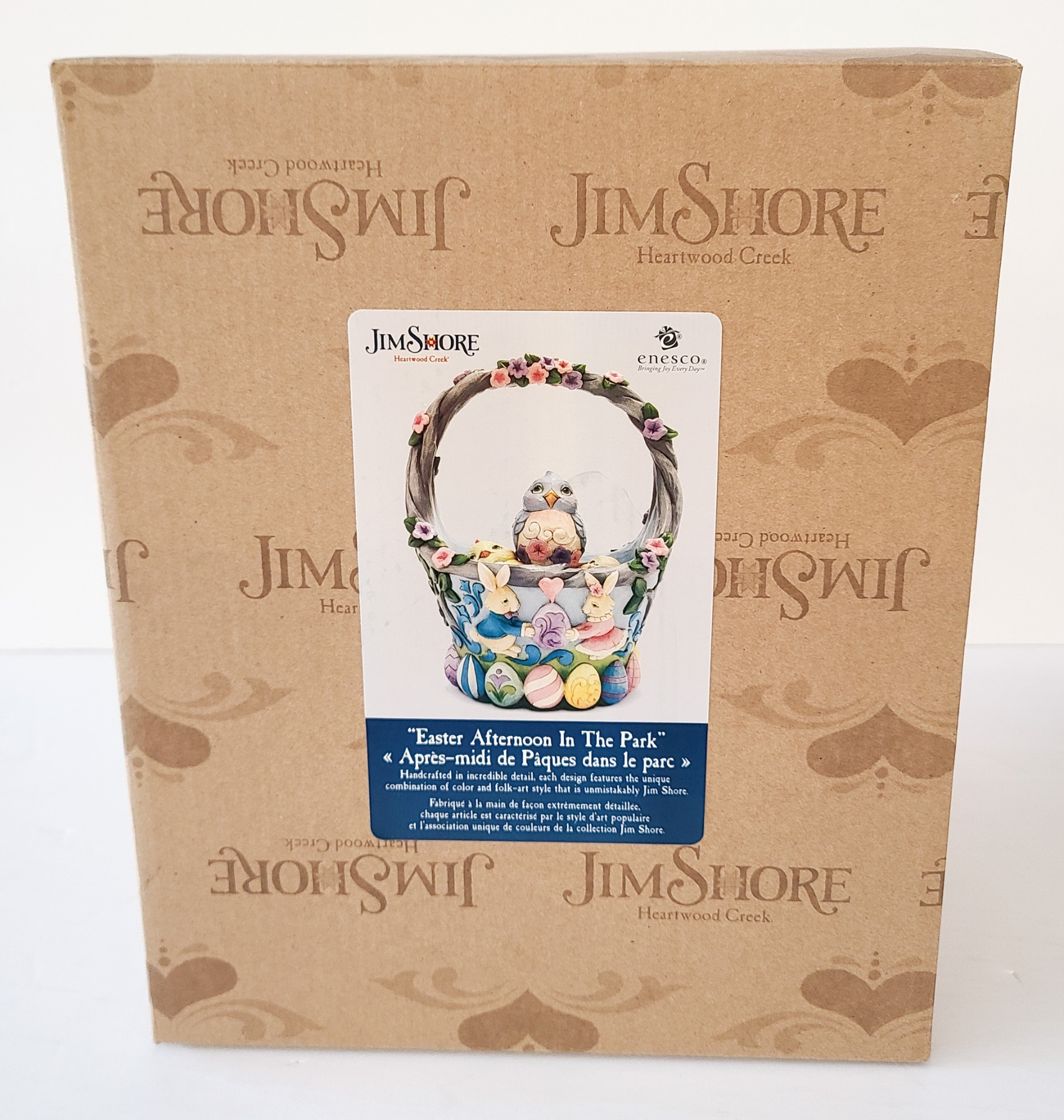 NEW JIM SHORE "EASTER AFTERNOON IN THE PARK" FIGURINE