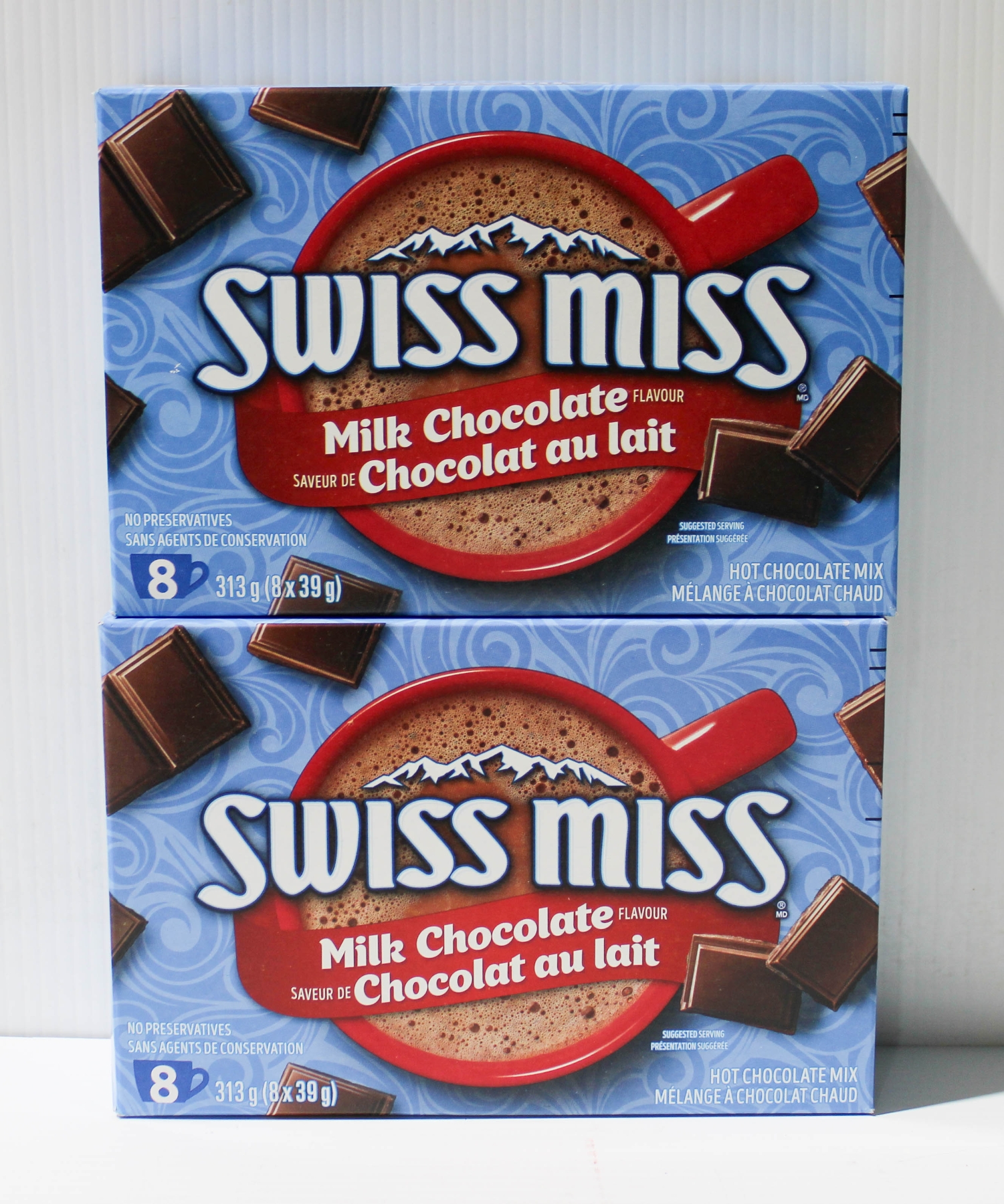 2 X 8PK SWISS MISS HOT CHOCOLATE MIX