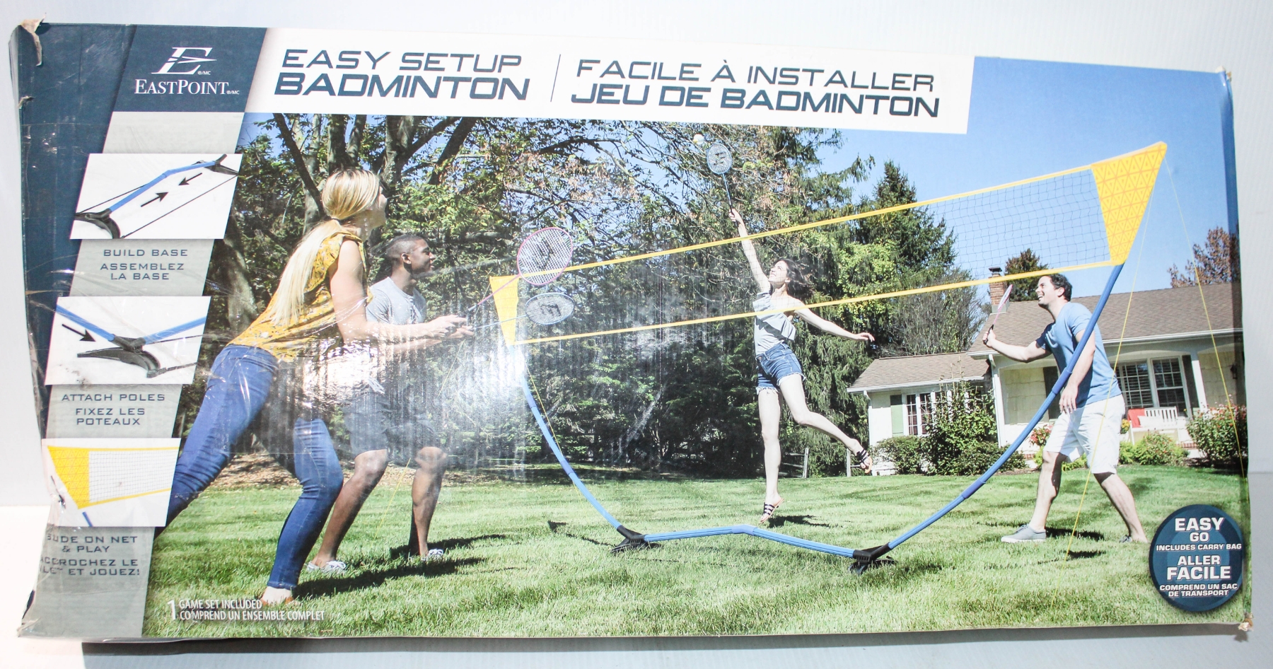 EASY SET UP BADMINTON SET
