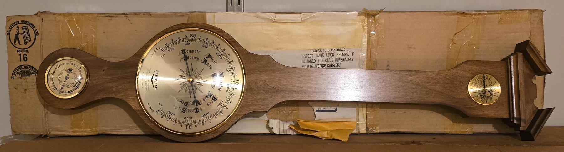 BAROSTAR WALL MOUNT BAROMETER