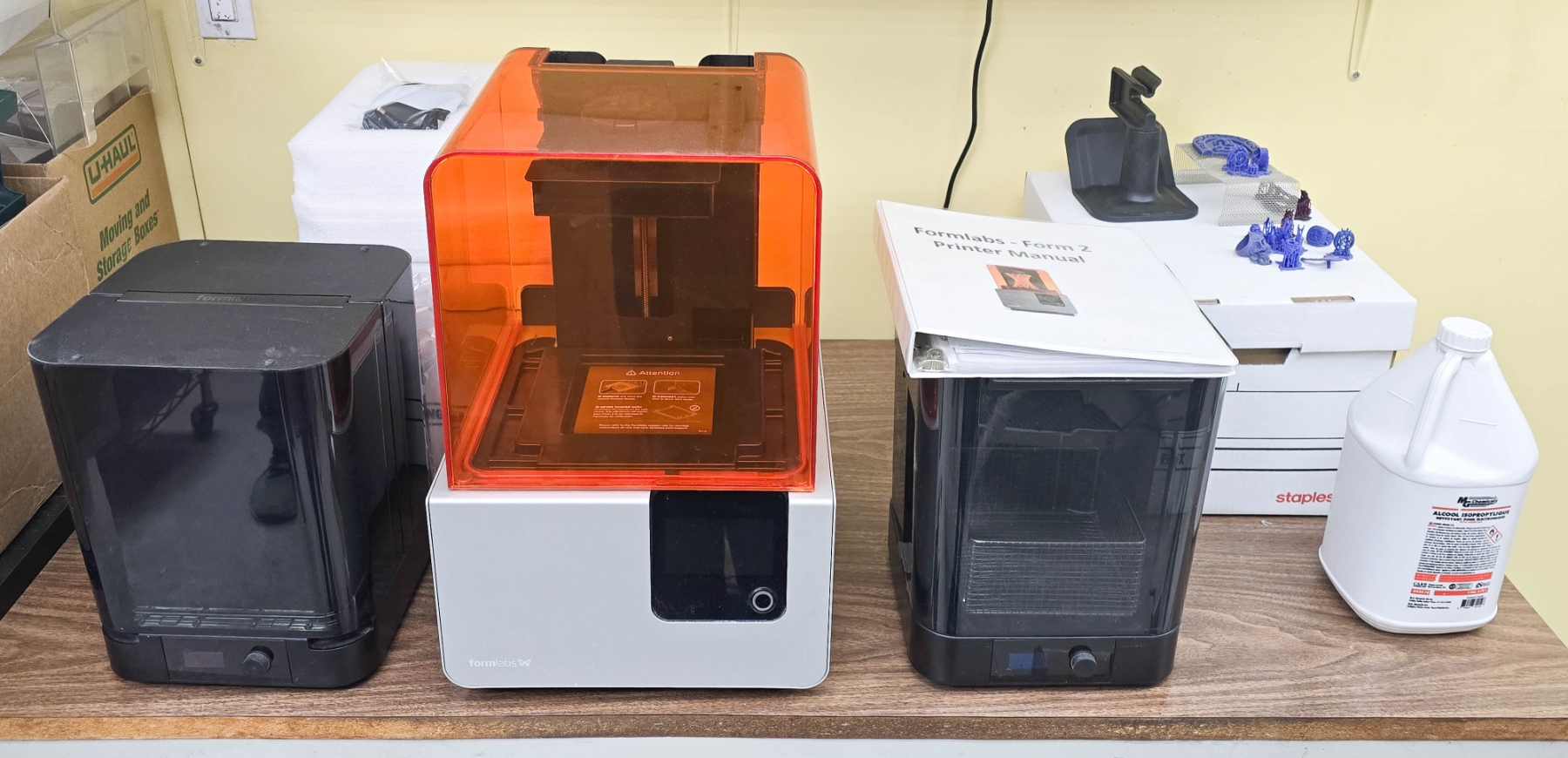 COMPLETE FORMLABS - FORM 2 RESIN 3D PRINTER SYSTEM