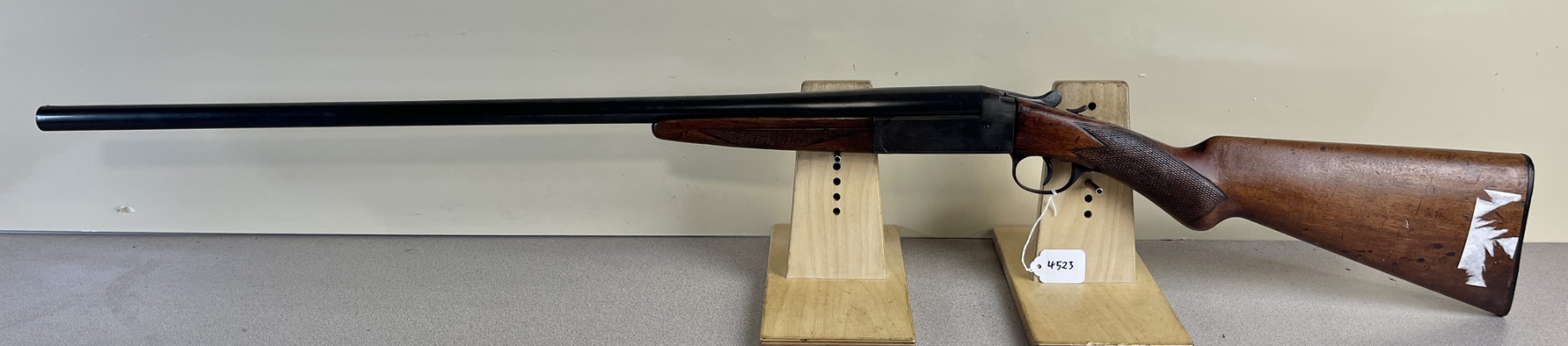 WEBLEY & SCOTT SINGLE SHOT IN 12 GA - Kidd Family Auctions
