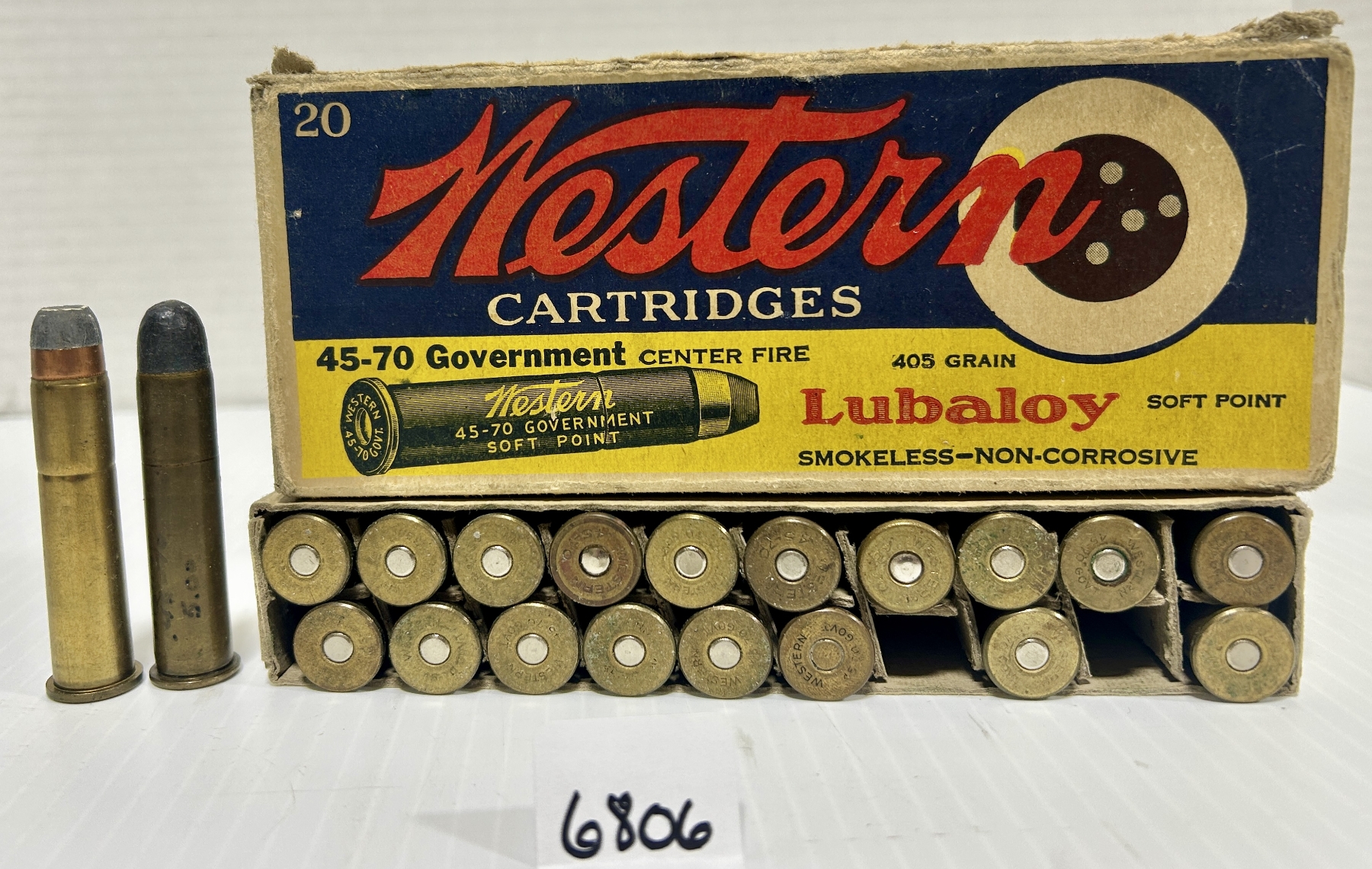 AMMO: 20X WINCHESTER .45-70 GOVT - 405 GR SP & LEAD