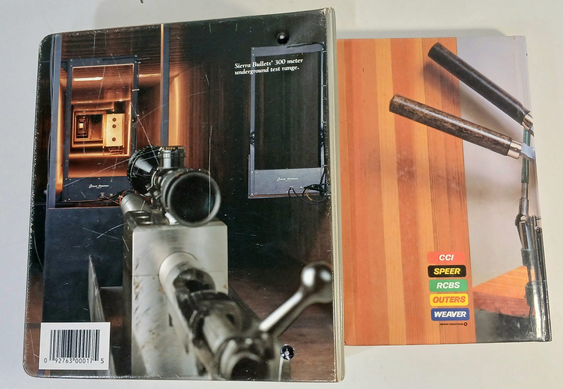 LOT OF 2 - "SIERRA RIFLE RELOADING MANUAL: 50TH ANNIVERSARY" & "RCBS ...