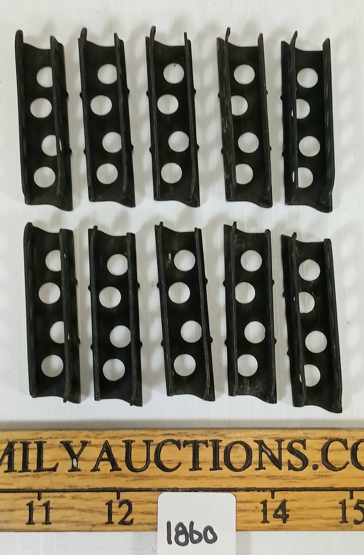 LOT OF 10 - LEE ENFIELD STRIPPER CLIPS - Kidd Family Auctions