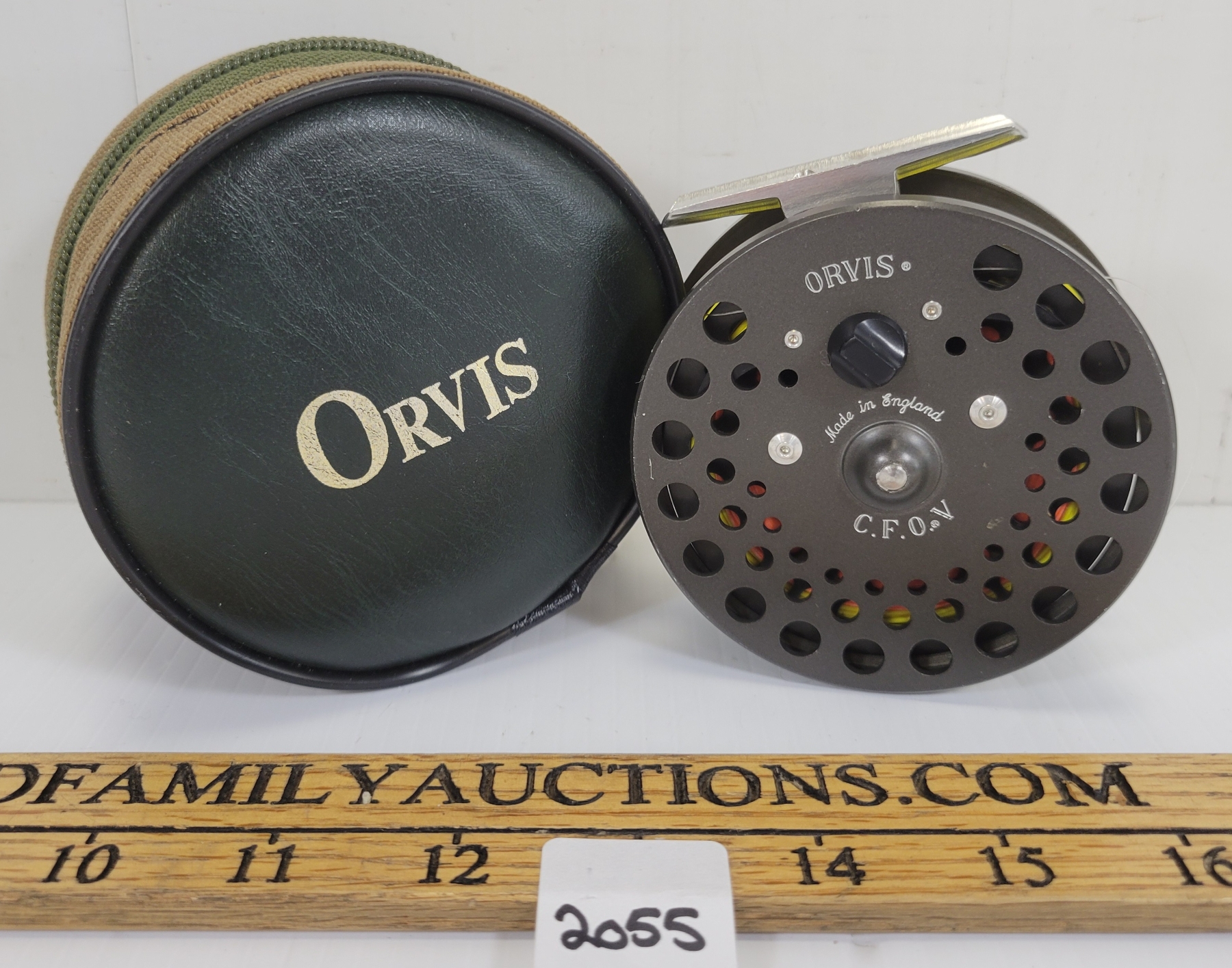 ORVIS C.F.O.V. FISHING REEL - Kidd Family Auctions