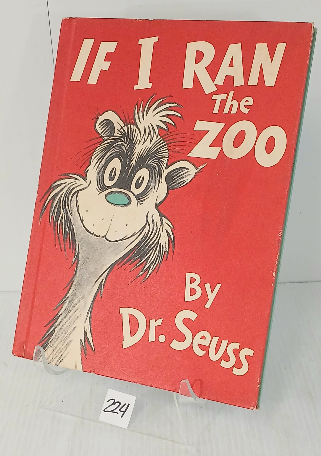 1978 "IF I RAN THE ZOO" BY DR. SEUSS - Kidd Family Auctions