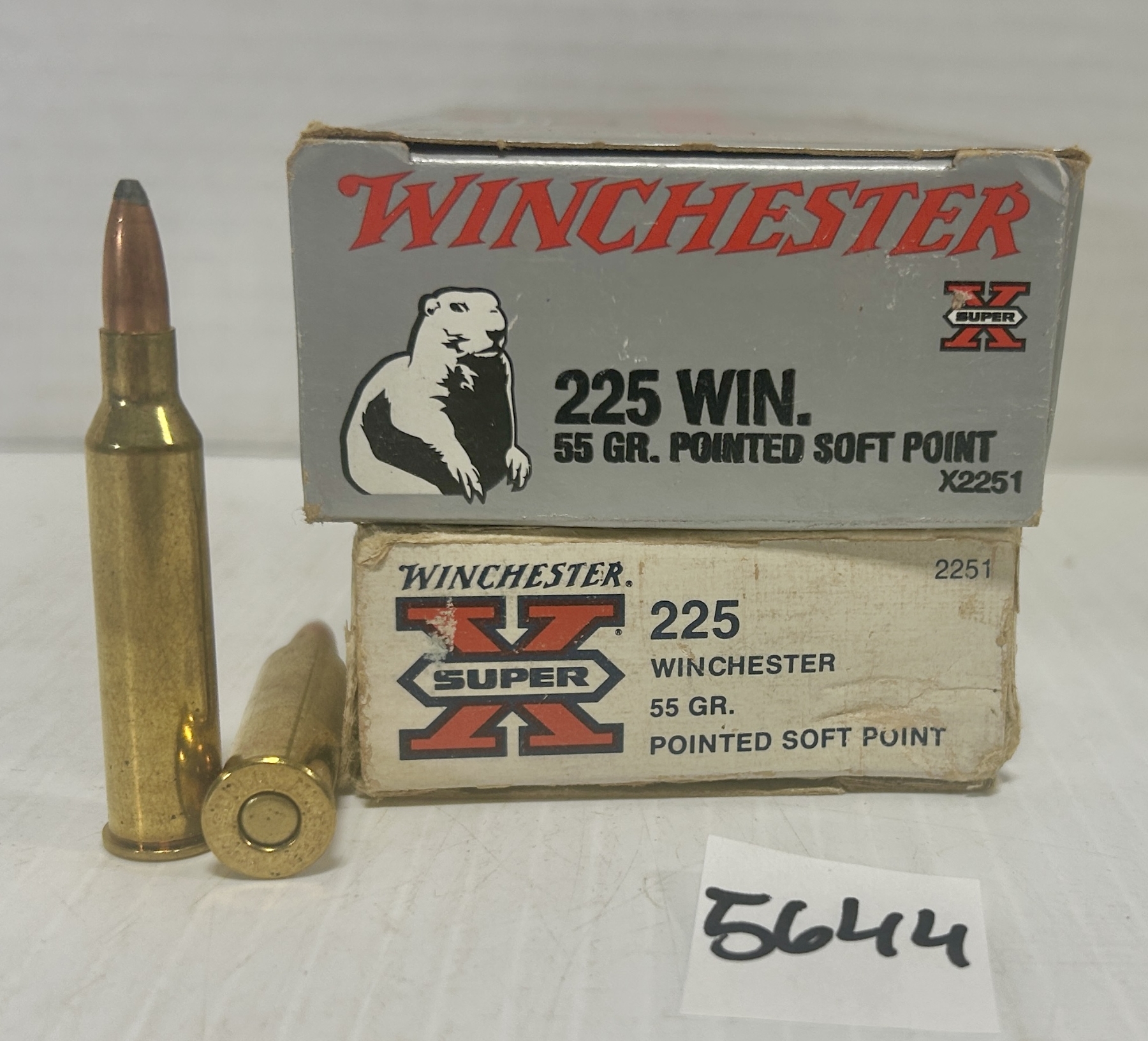 AMMO: 40X WINCHESTER .225 WIN 55GR. SP - Kidd Family Auctions