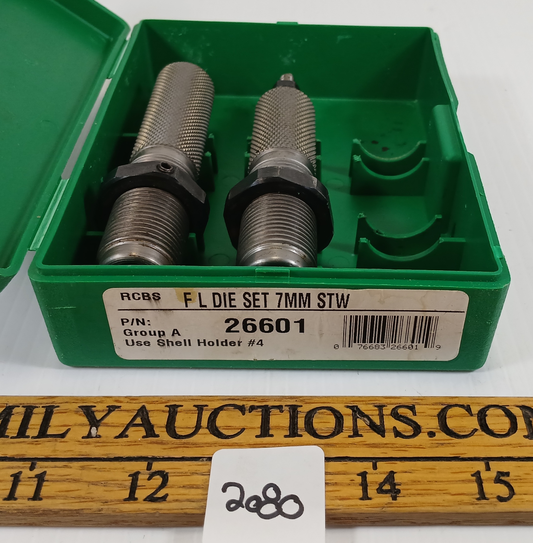 RCBS 7MM STW FL DIE SET - Kidd Family Auctions