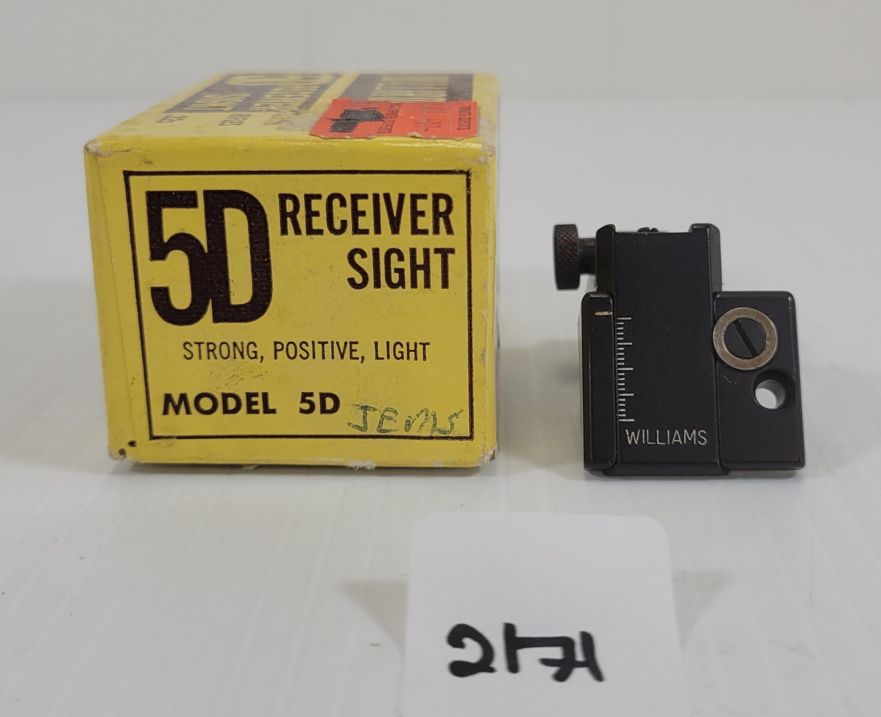 WILLIAMS 5D RECEIVER SIGHT - Kidd Family Auctions