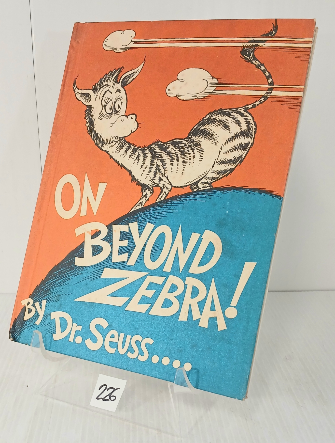 1955 "ON BEYOND ZEBRA!" BY DR. SEUSS - FIRST EDITION - Kidd Family Auctions