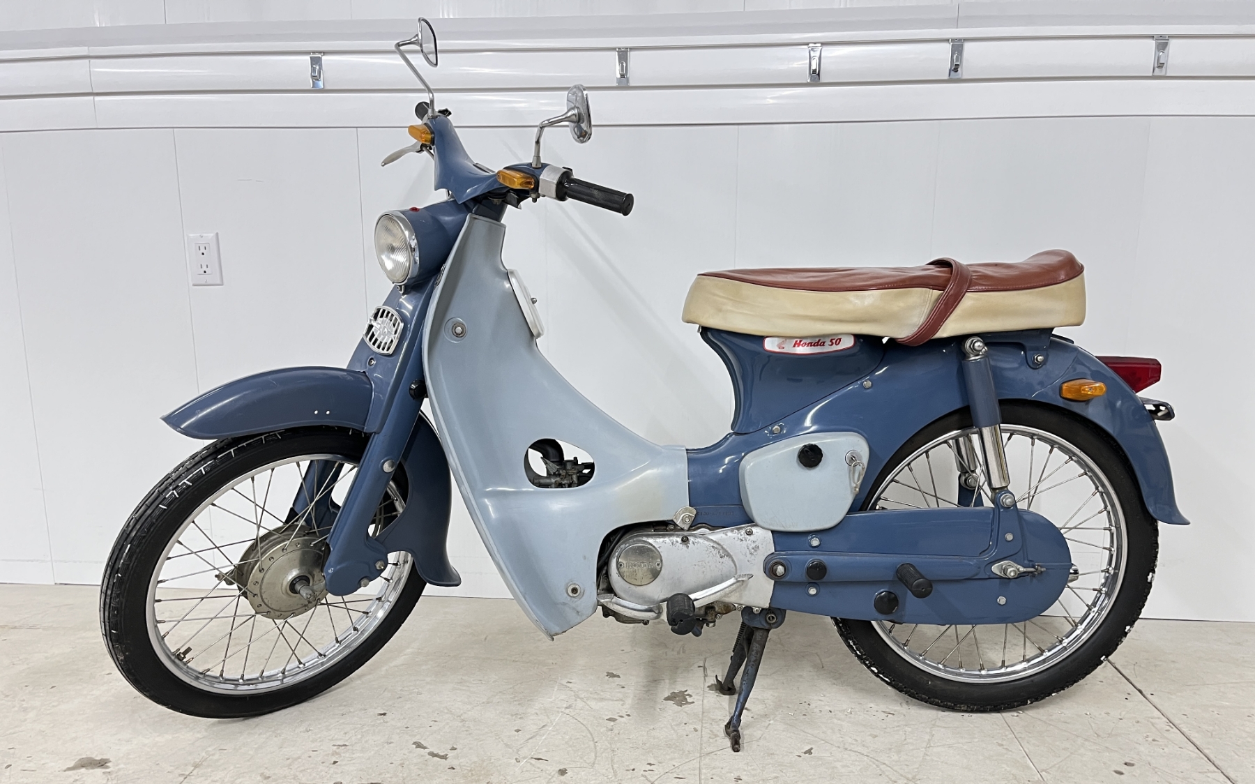 HONDA SUPER CUB C50 MOTORCYCLE - CIRCA 1960's