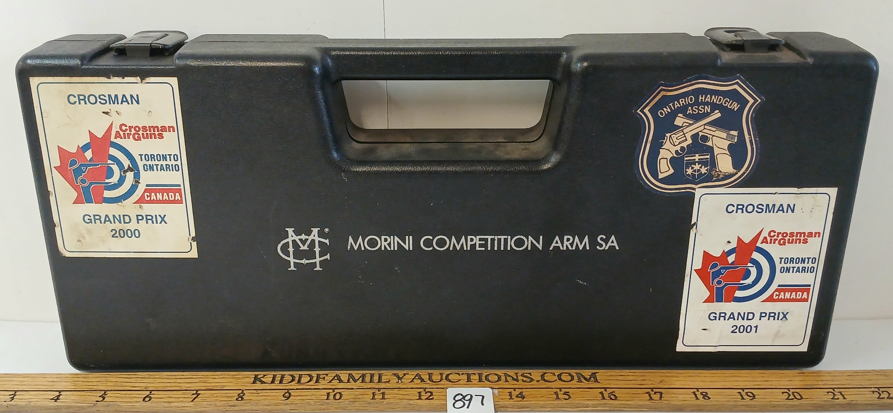 MORINI COMPETITION ARMS SA CASE W/ AIRGUN ACCESSORIES - Kidd Family ...