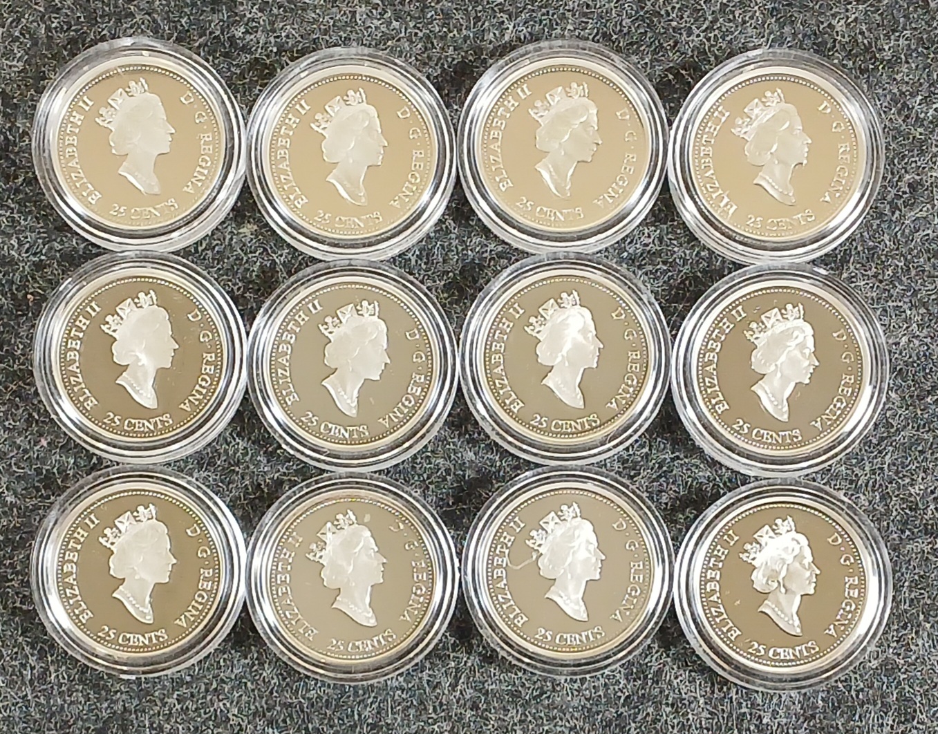 1999 RCM STERLING SILVER COIN SET