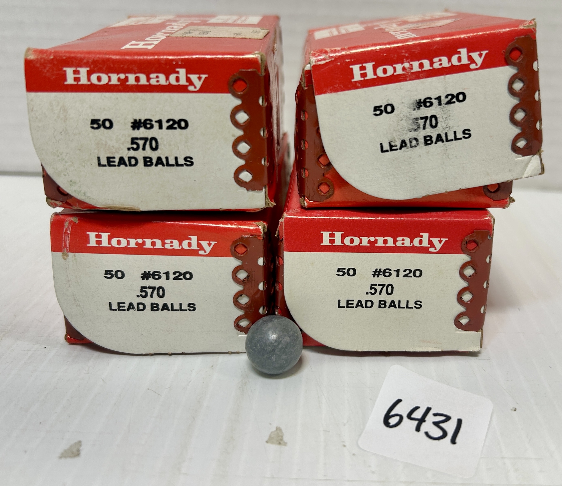 BULLETS: APPROX. 180X HORNADY .705 - LEAD BALLS - Kidd Family Auctions