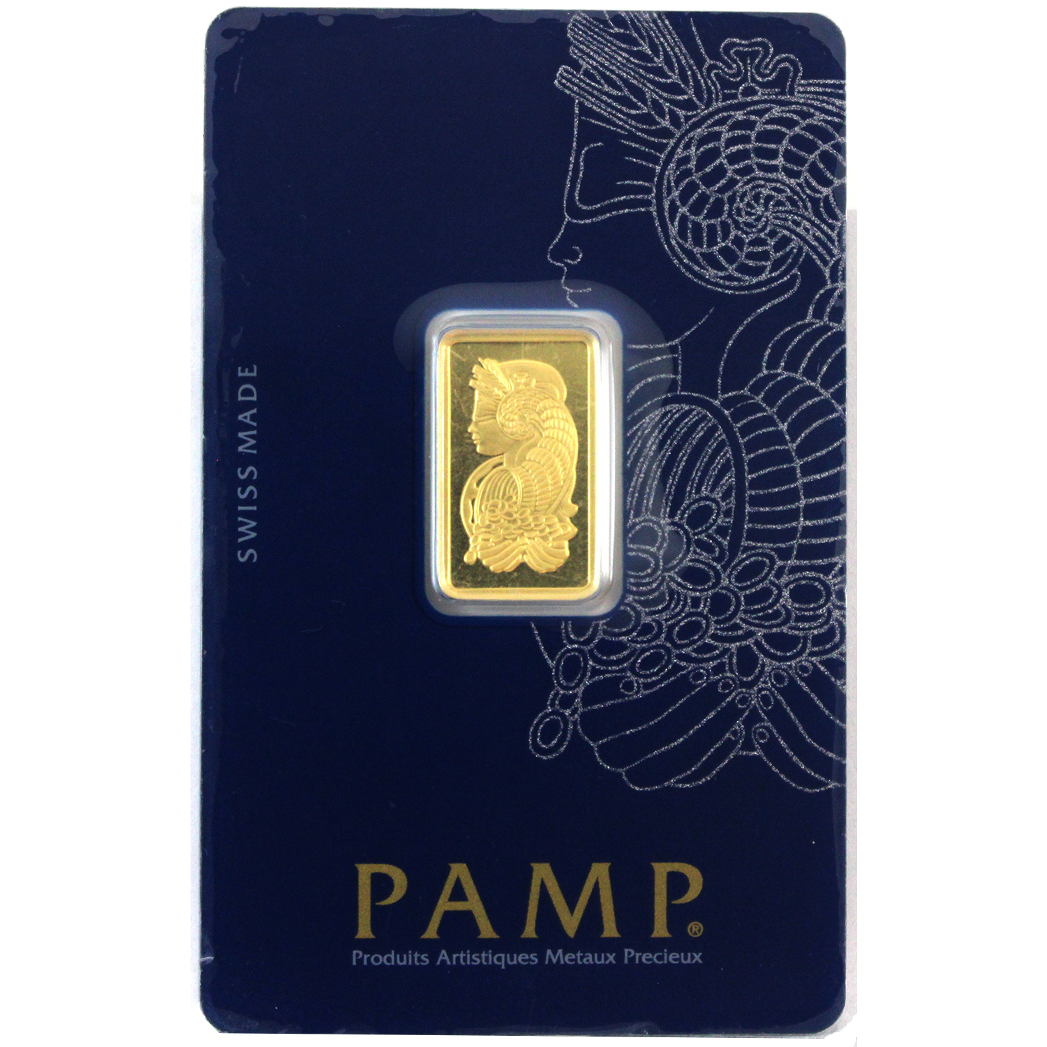 5g PAMP Suisse .9999 Gold Lady Fortuna Bar in Original Package (Tax Exempt)