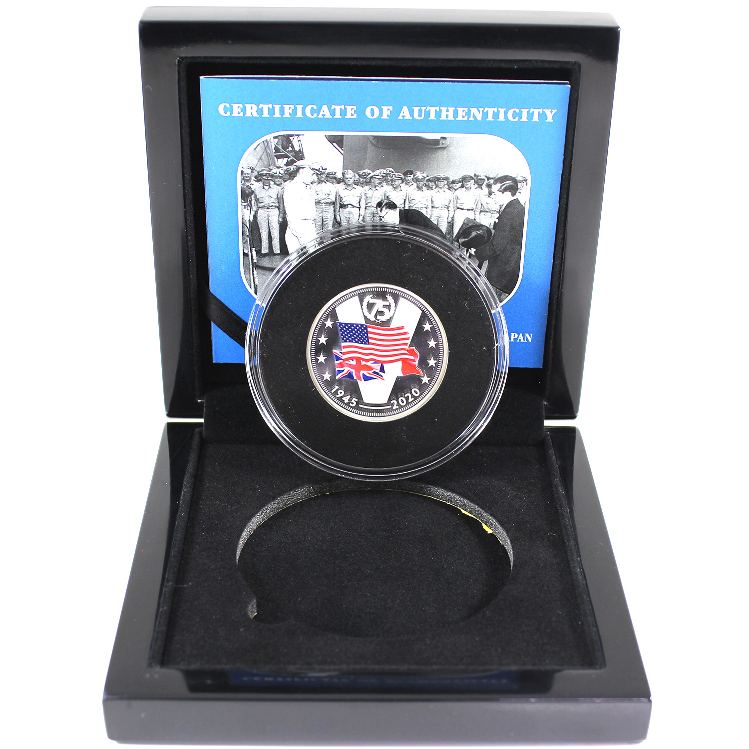 USA 2020 The WWII 75th Anniversary of Victory in Japan Silver Piedfort ...