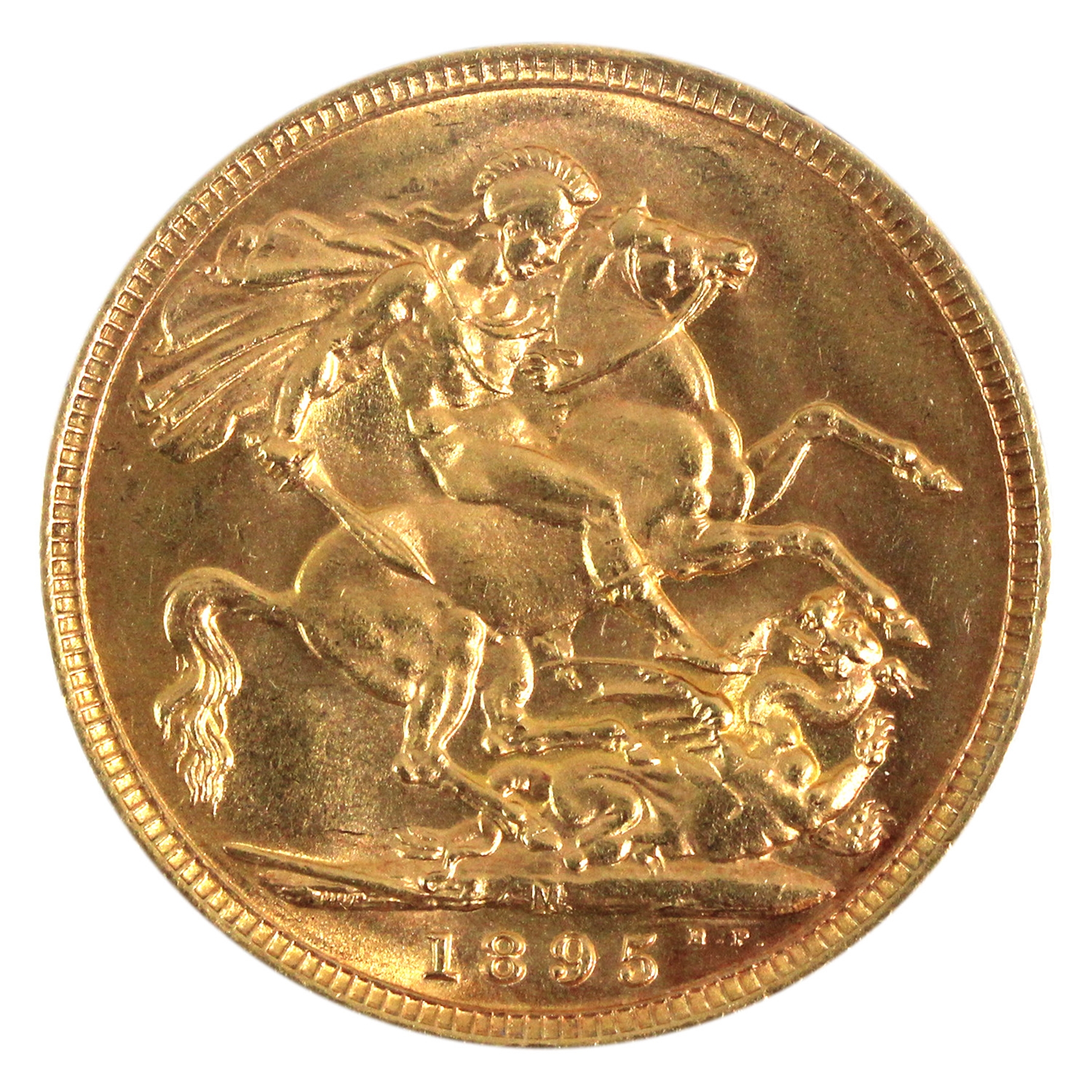 Australia Gold 1895-M Sovereign UNC+