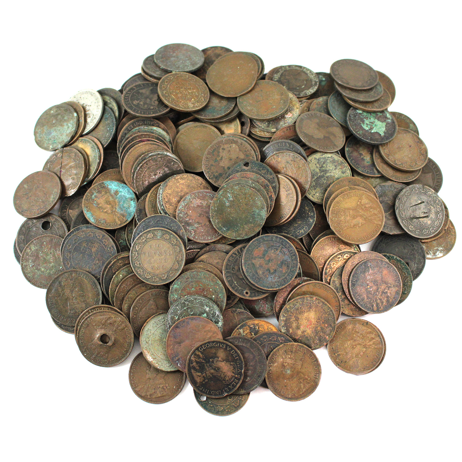 *Bulk Lot of Large Cents. About 200 pieces or more. Sold as is