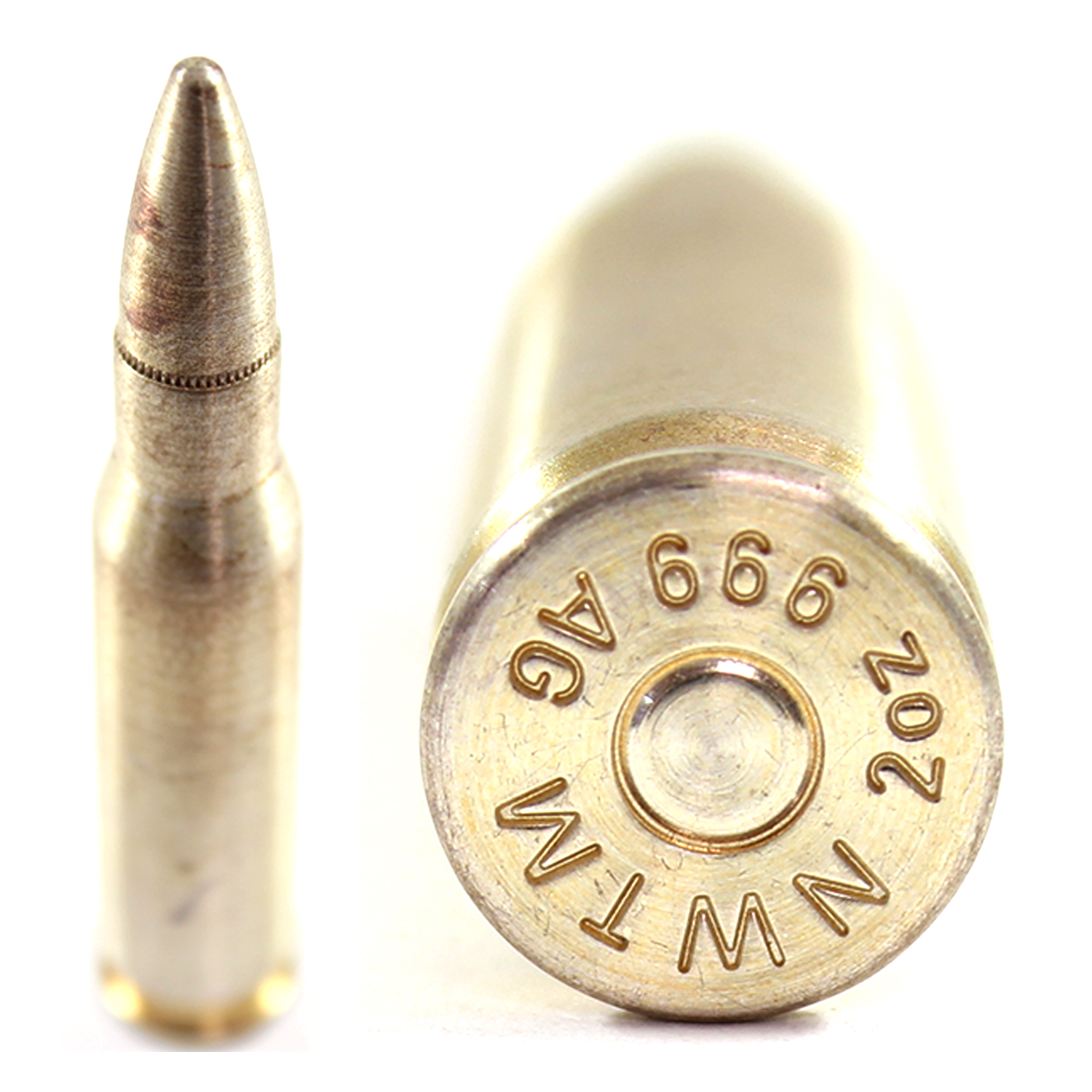 2oz Northwest Territorial Mint Inert Cartridge, Rifle, Caliber 7 ...