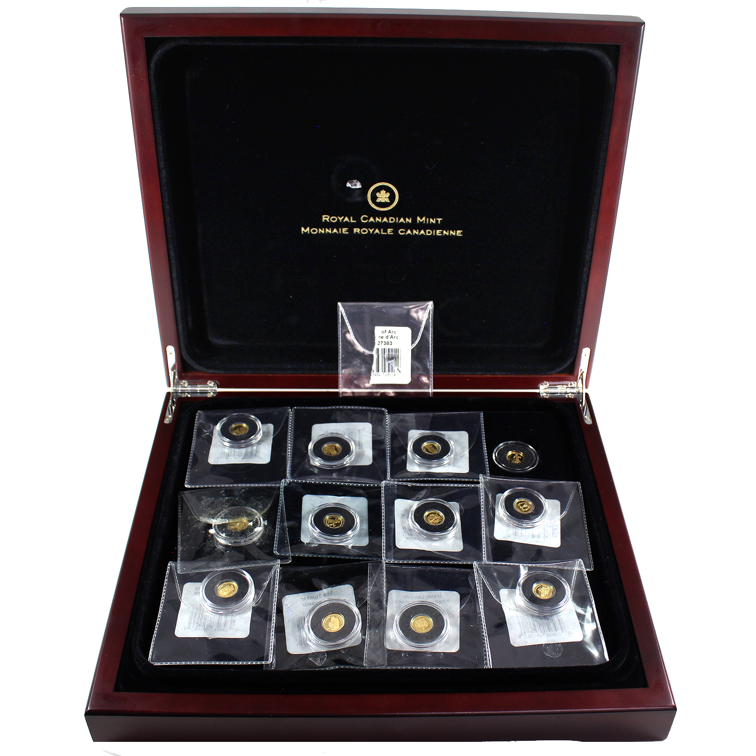 The Most Affordable Gold Coin Collection Fine Gold Set in Deluxe Wooden ...