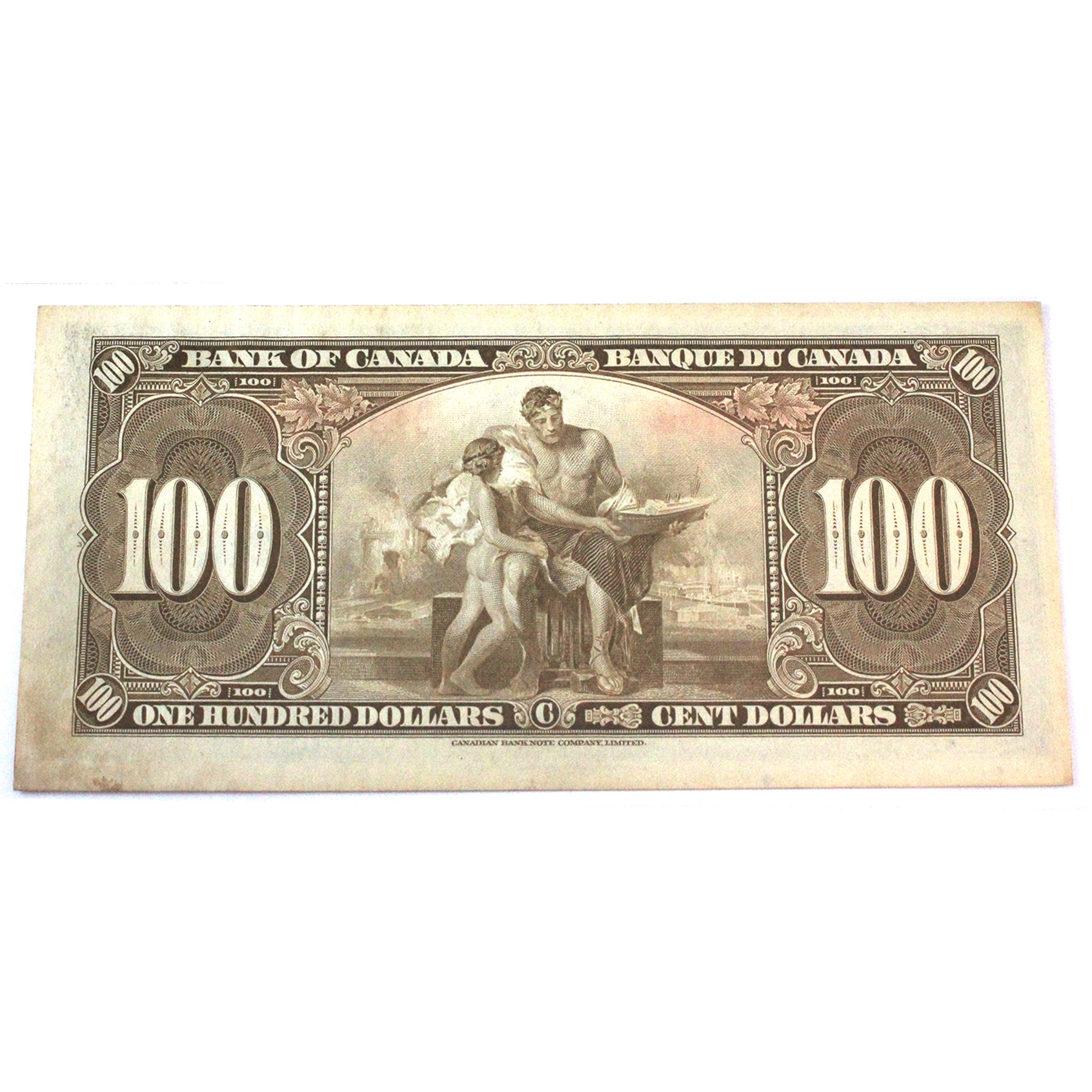 BC-27c 1937 $100 BCS AU58 Coyne-Towers Changeover SN: B/J4366456