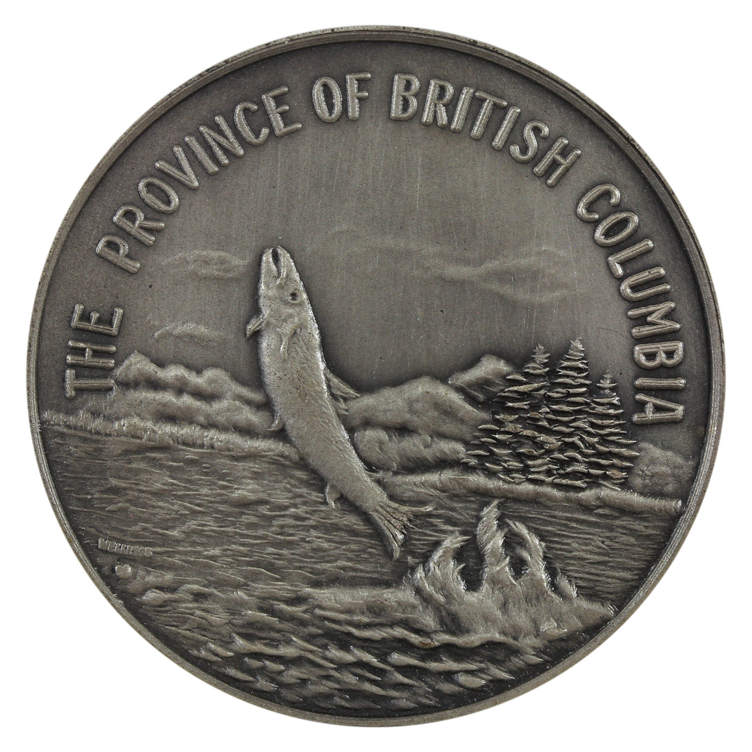 The Province of British Columbia 1.3oz-Silver 40.5mm (Tax Exempt)