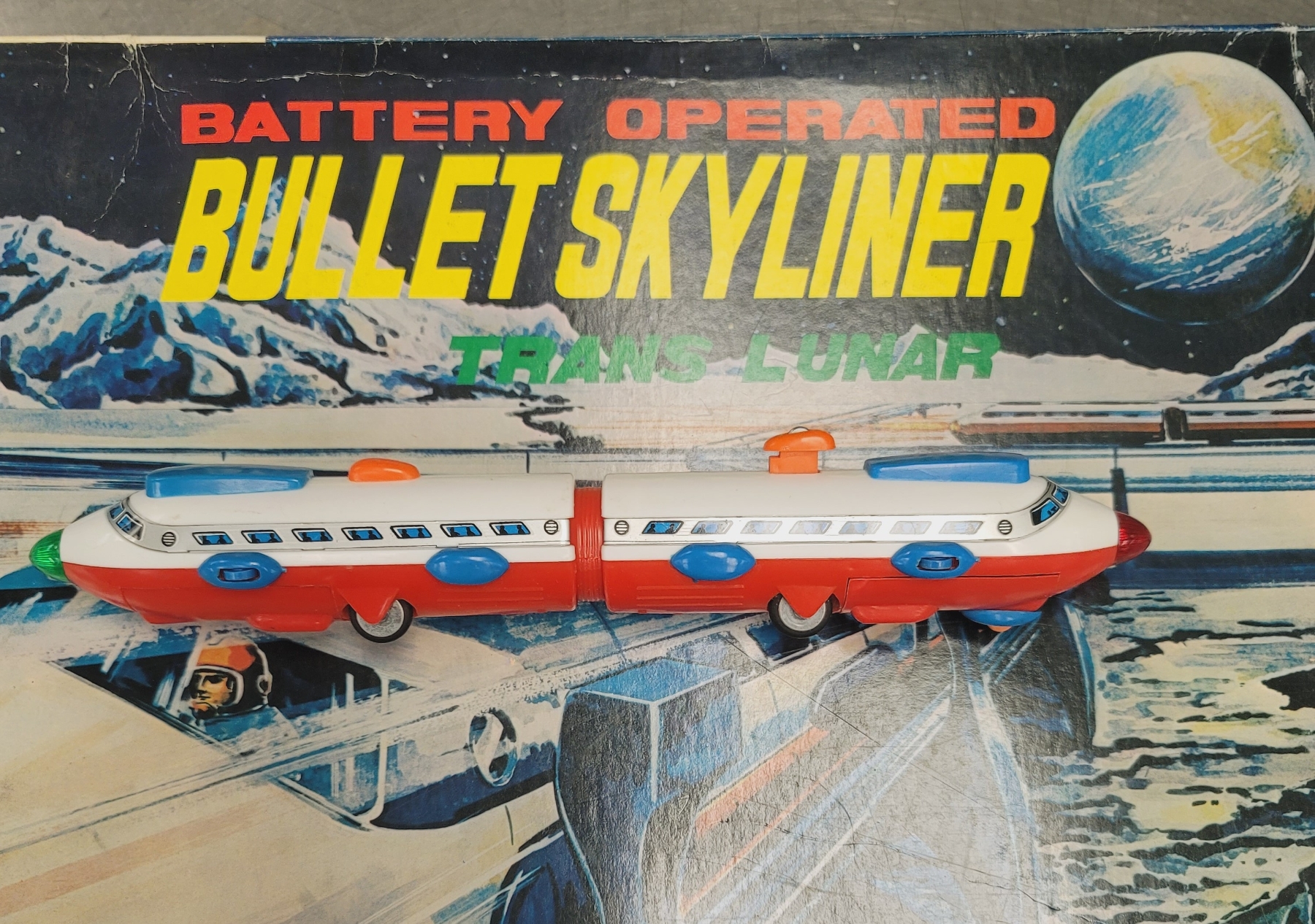 Bullet Skyliner Elevated Bullet Train Set by Trans Lunar Complete in ...