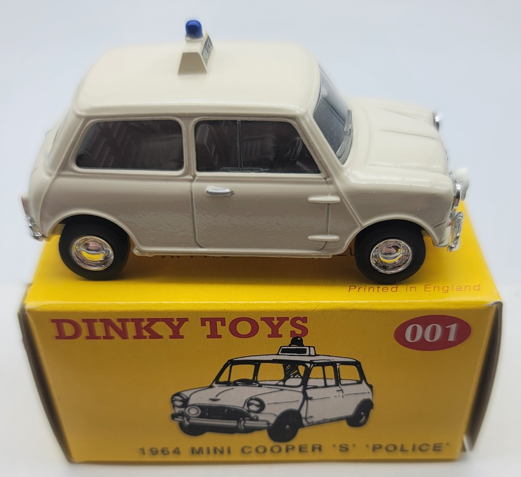 DINKY TOYS CODE 2 MINI COOPER S POLICE CAR 2000 Models Limited Edition ...