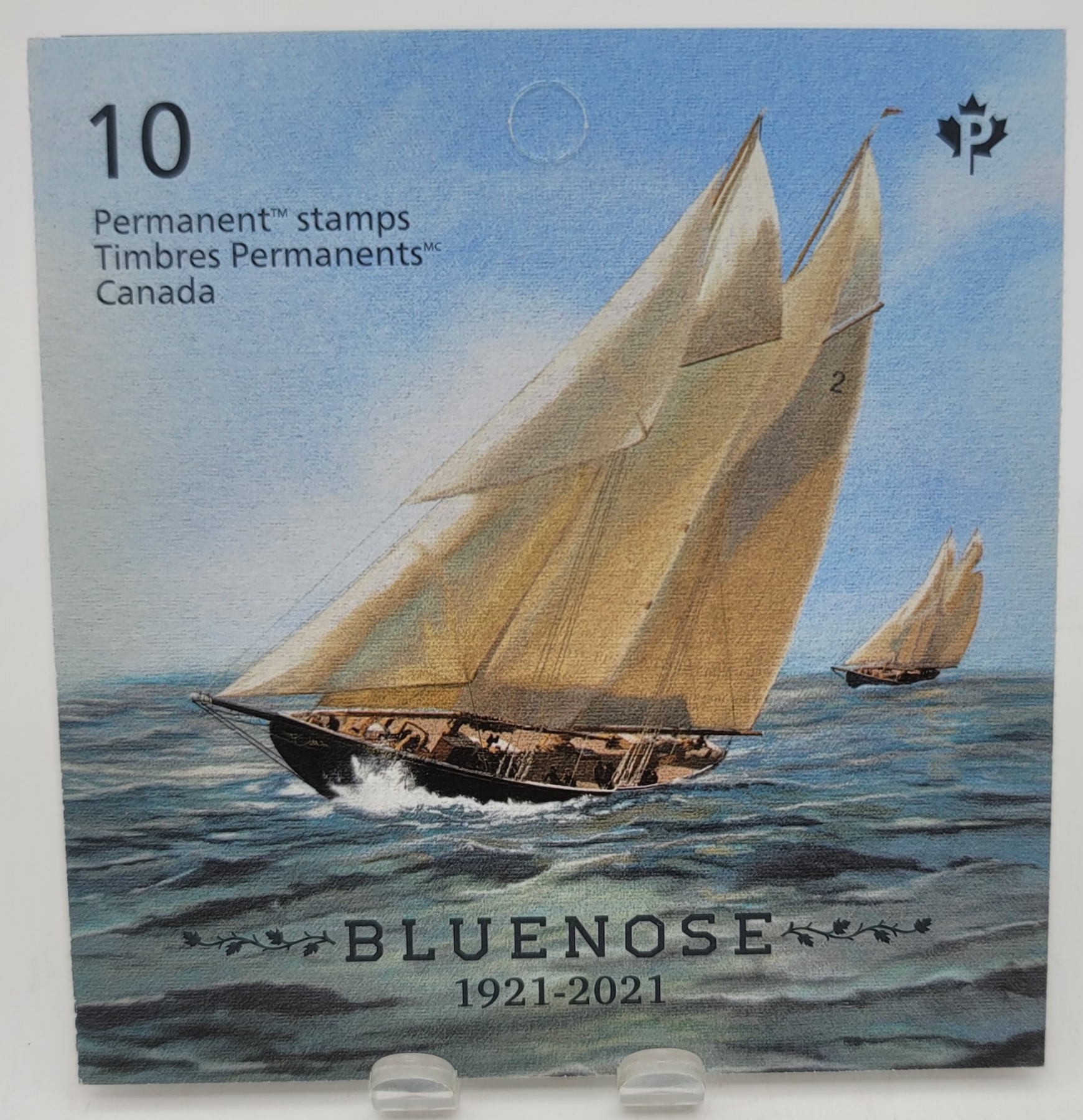 Canada 2021 BLUENOSE 10 Stamps Booklet Mint