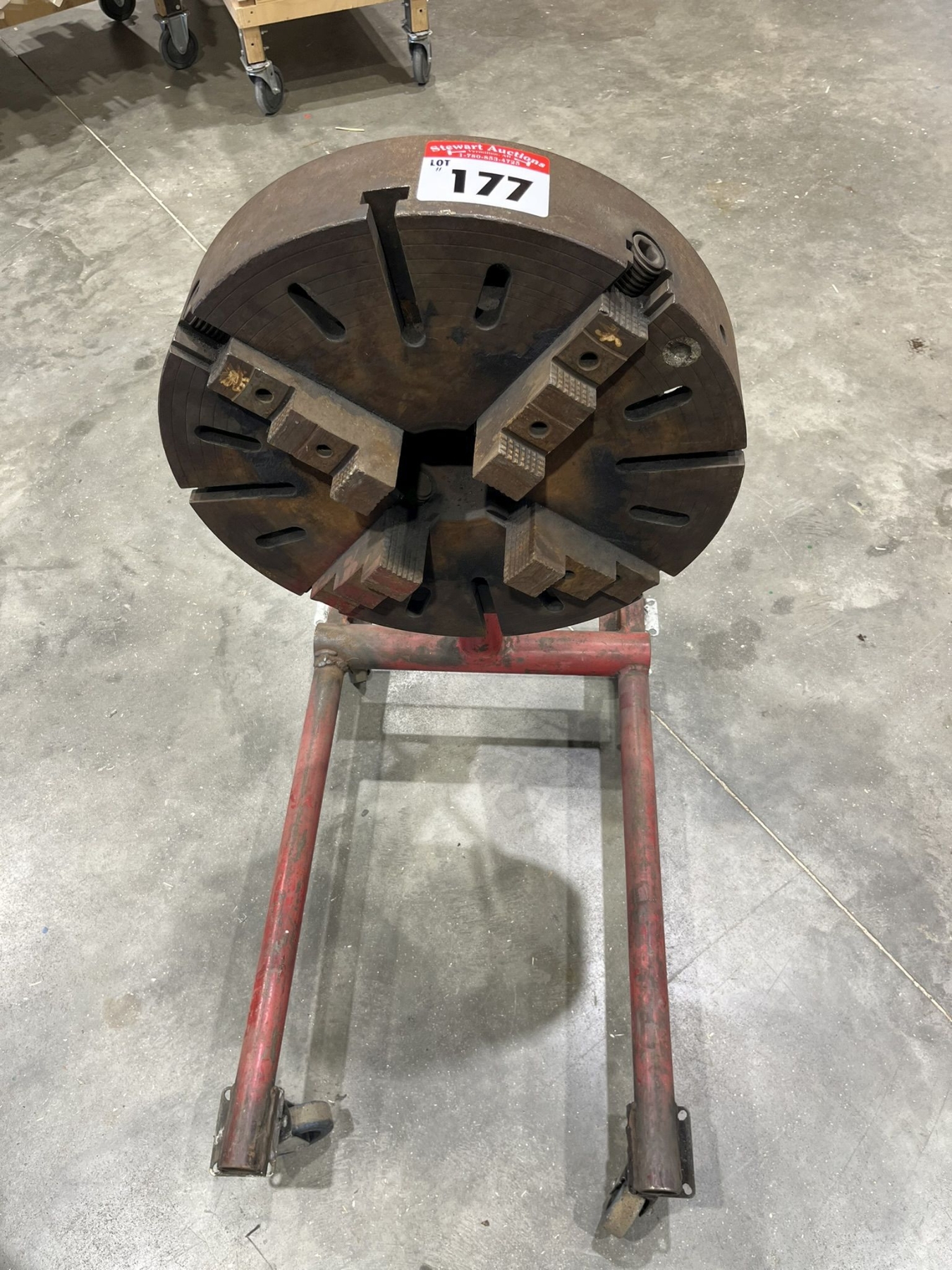 Lathe Chuck on Stand