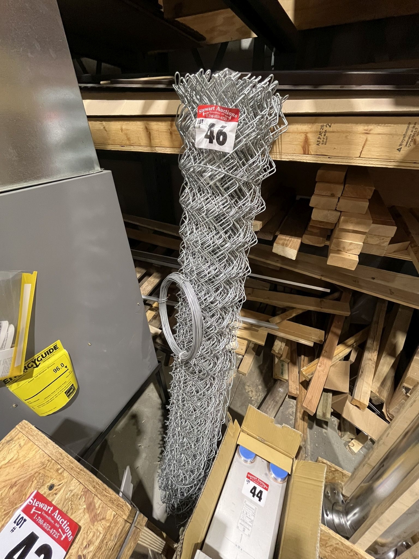 Roll of Chain Link Fence