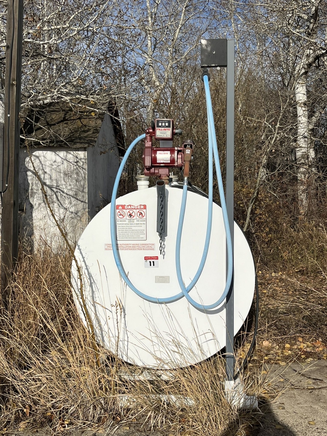 Meridian Double Fuel Tank (4600 litre) 20 gal/min Fill-Rite Pump (on skids)