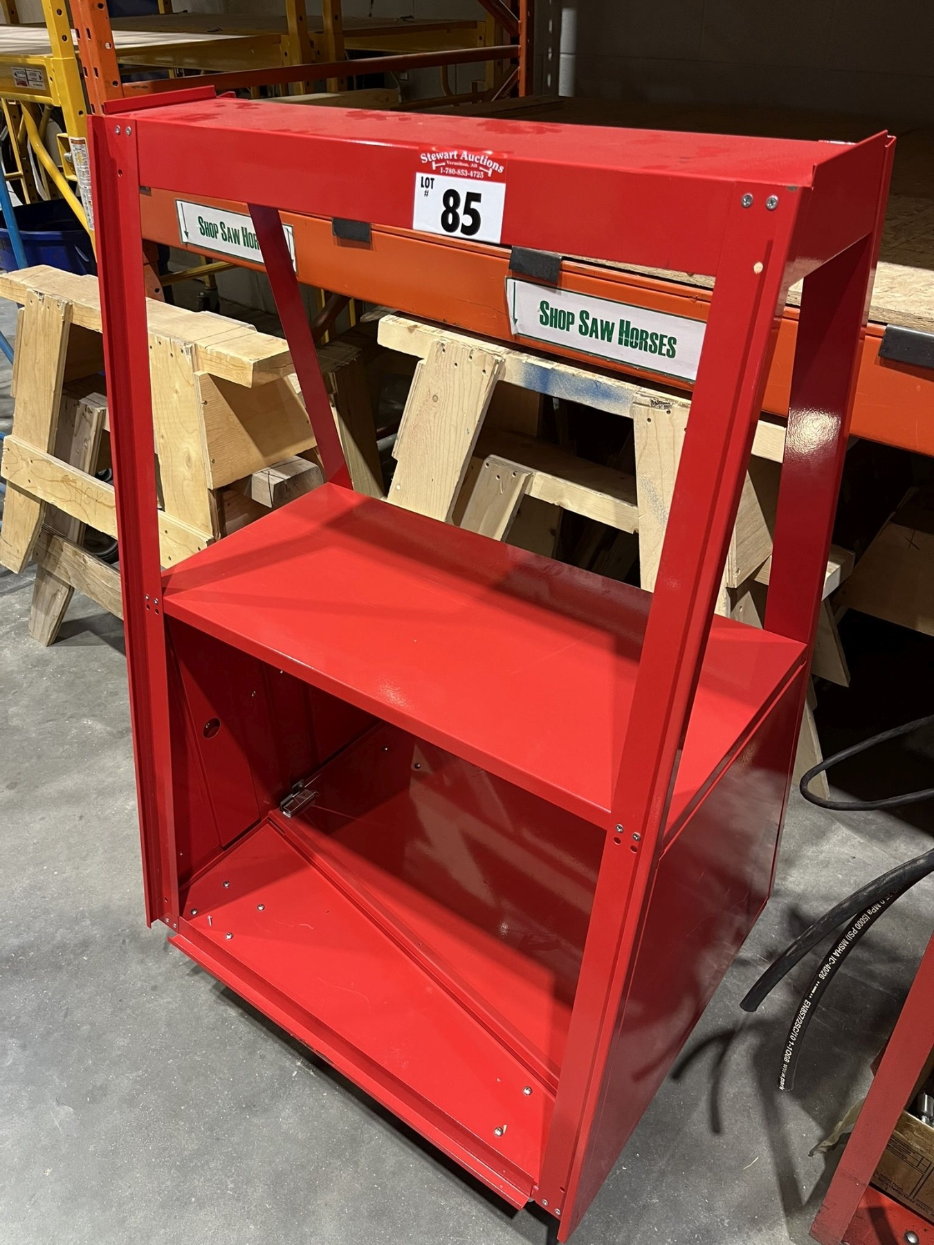 Red A Frame Snap On Cart
