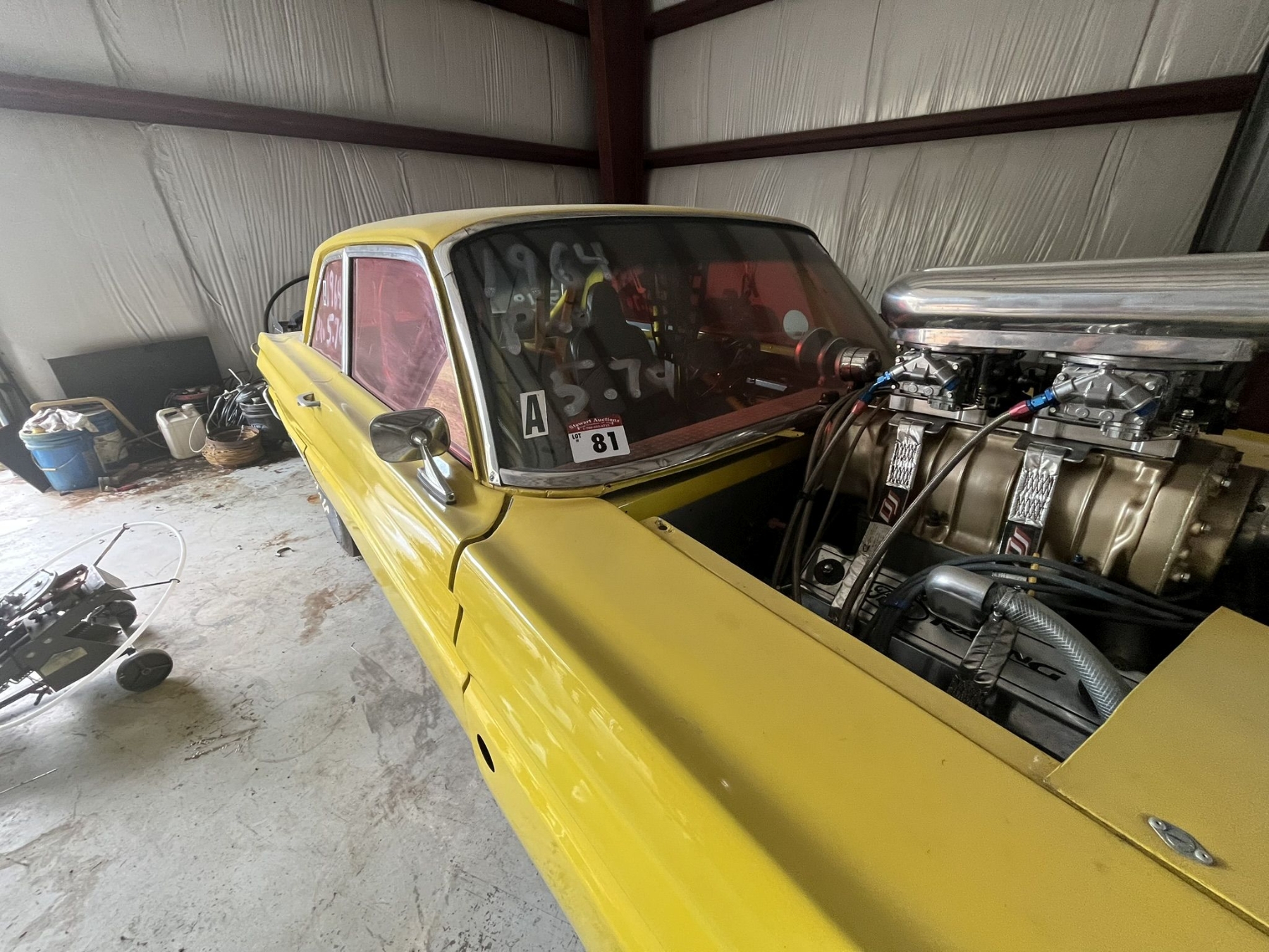 1964 Ford Falcon 8 Second Race Car, 509BBF Engine, 900HP on Dyno