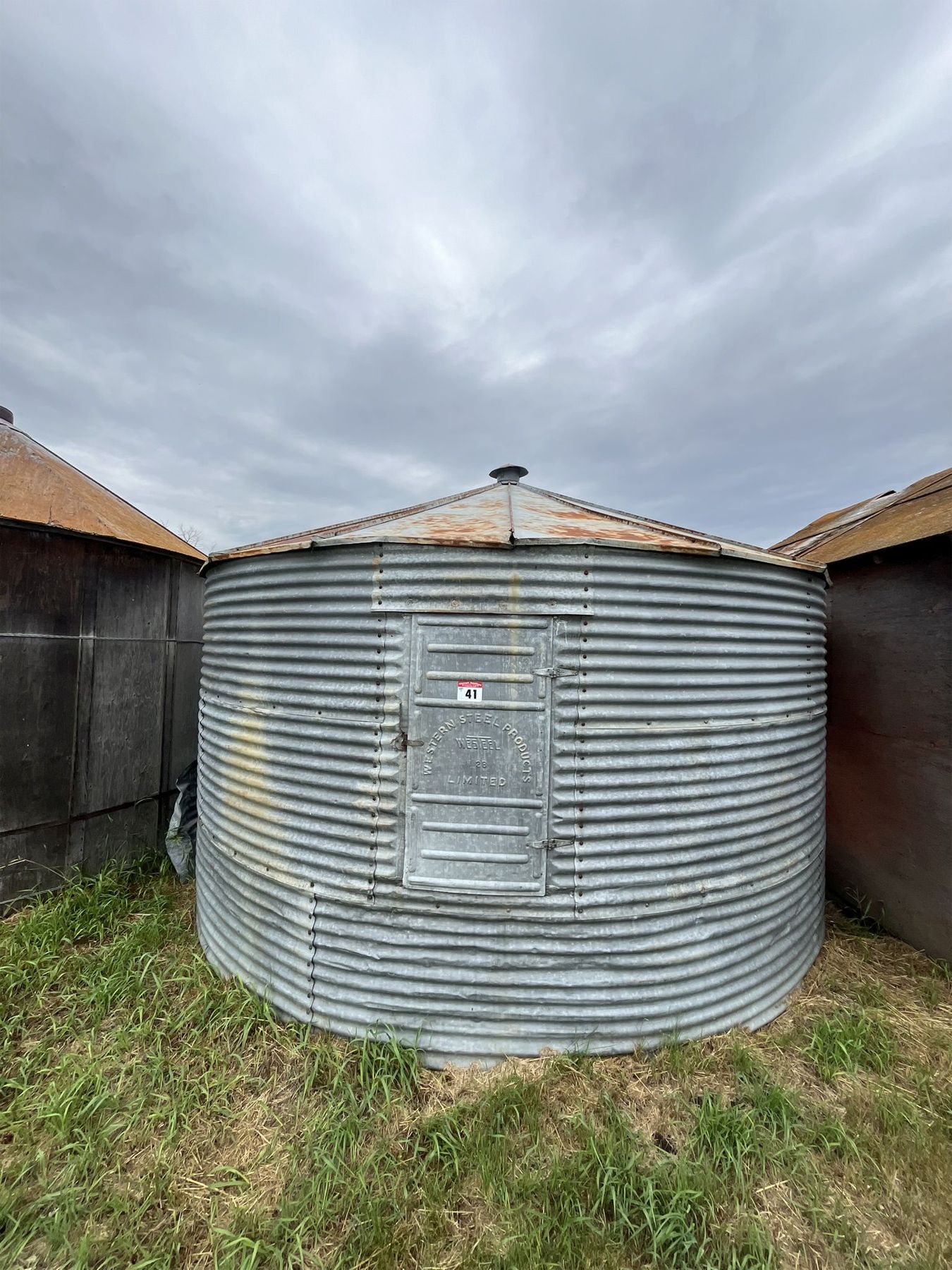 Western Steel 3 Ring Grain Bin